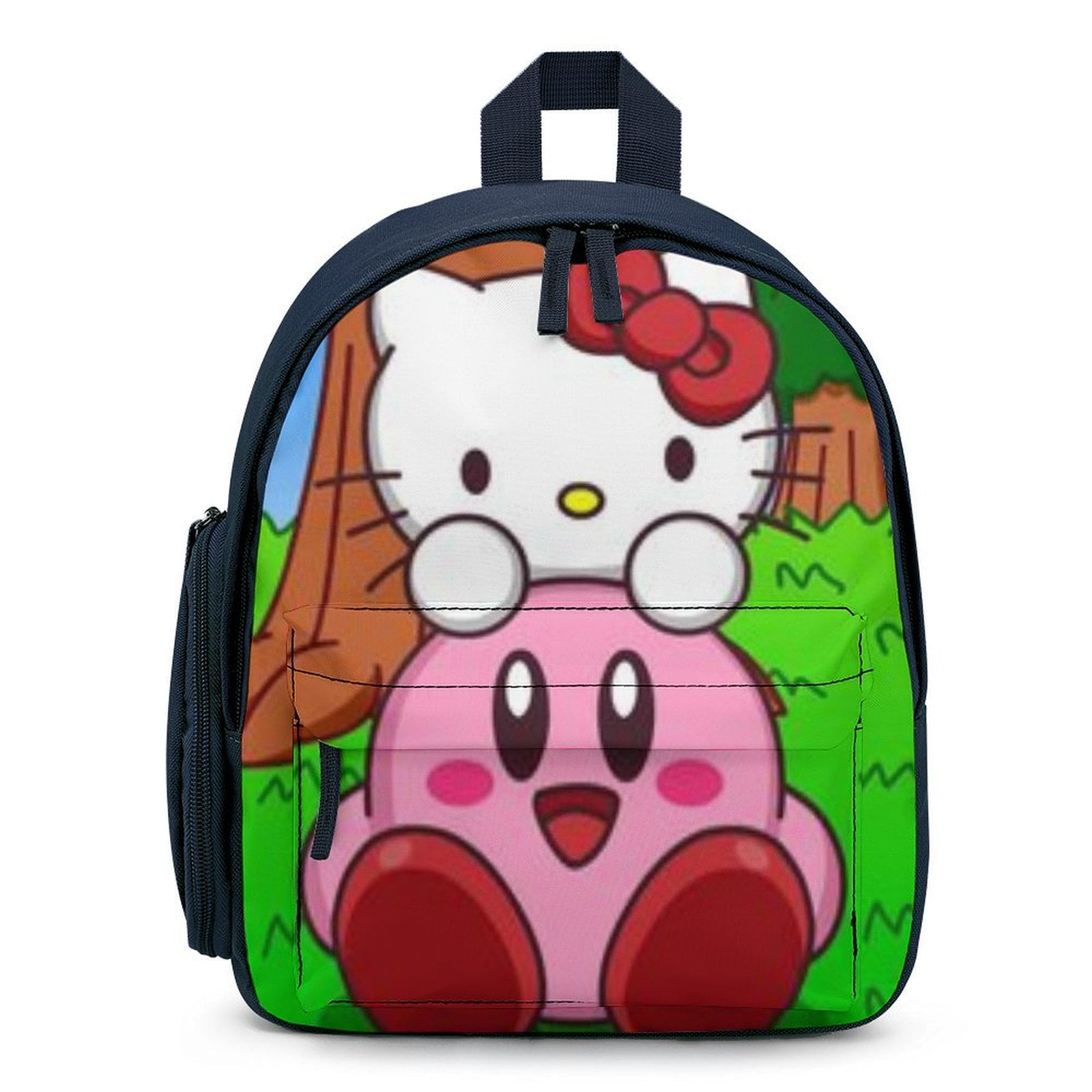 Kirby Backpack Cute blue Bags Kirby Merch - Walmart.com