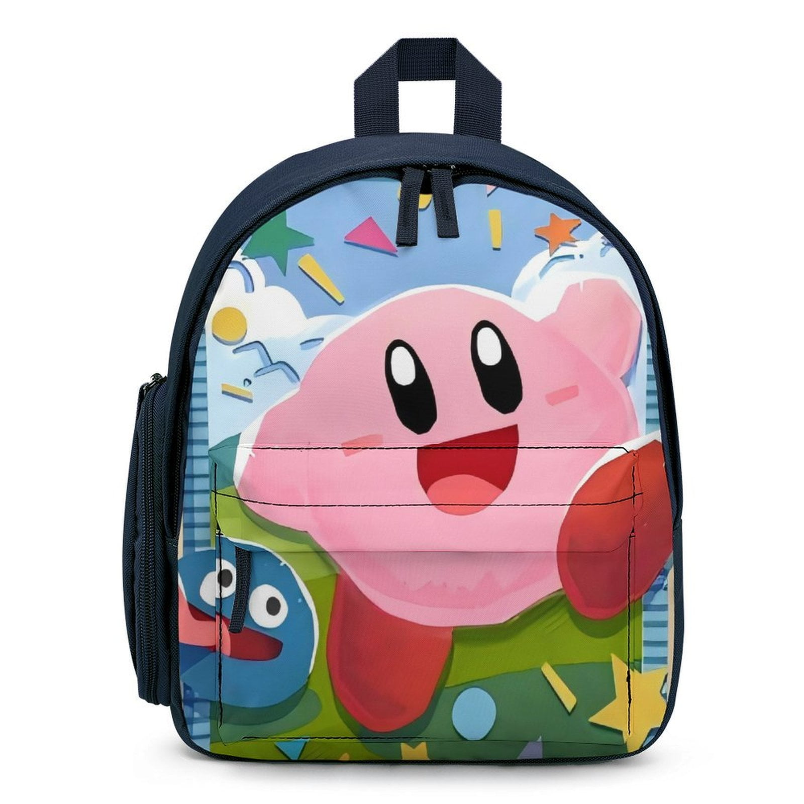Kirby Backpack Cute blue Bags Kirby Merch - Walmart.com