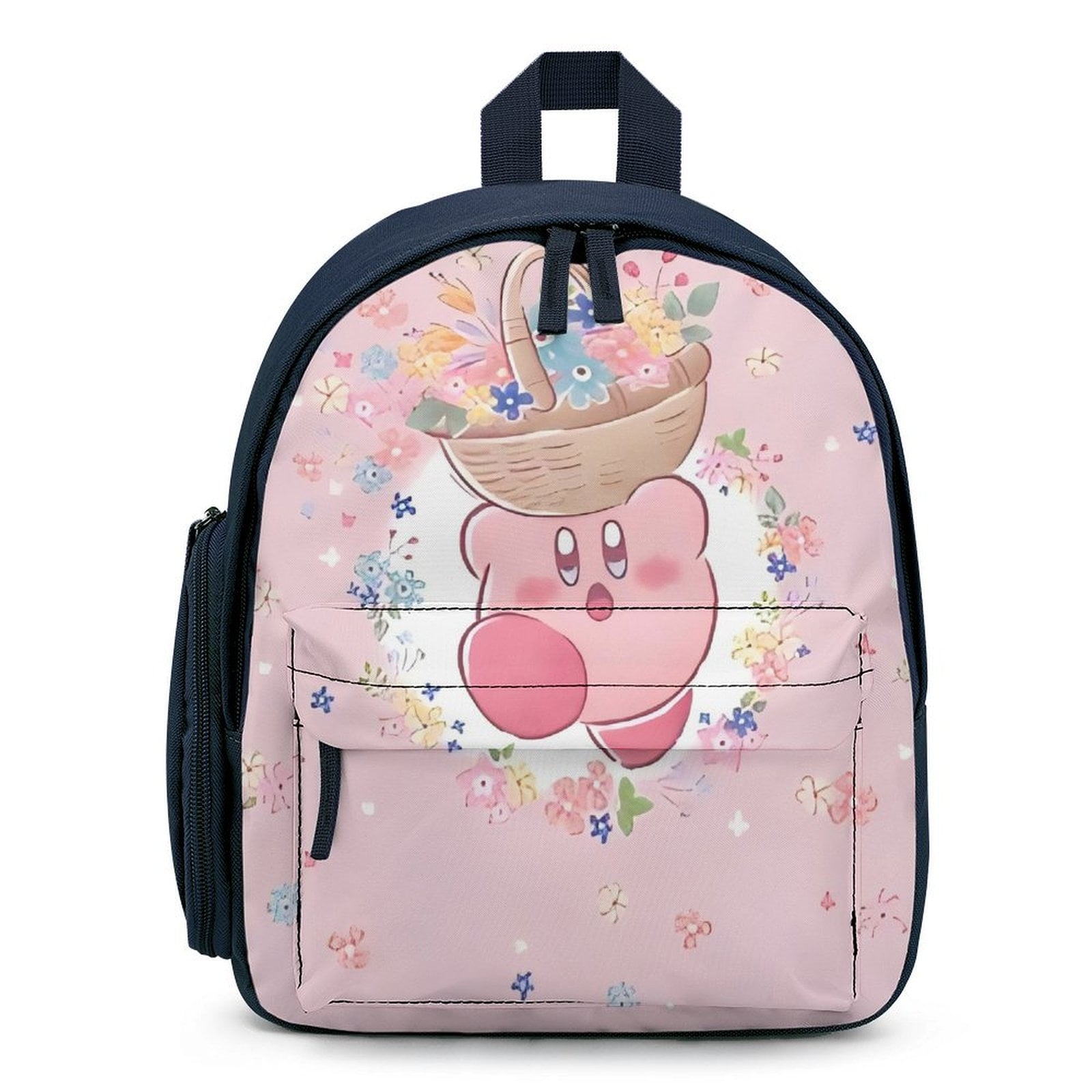 Kirby Backpack Cute blue Bags Kirby Merch - Walmart.com