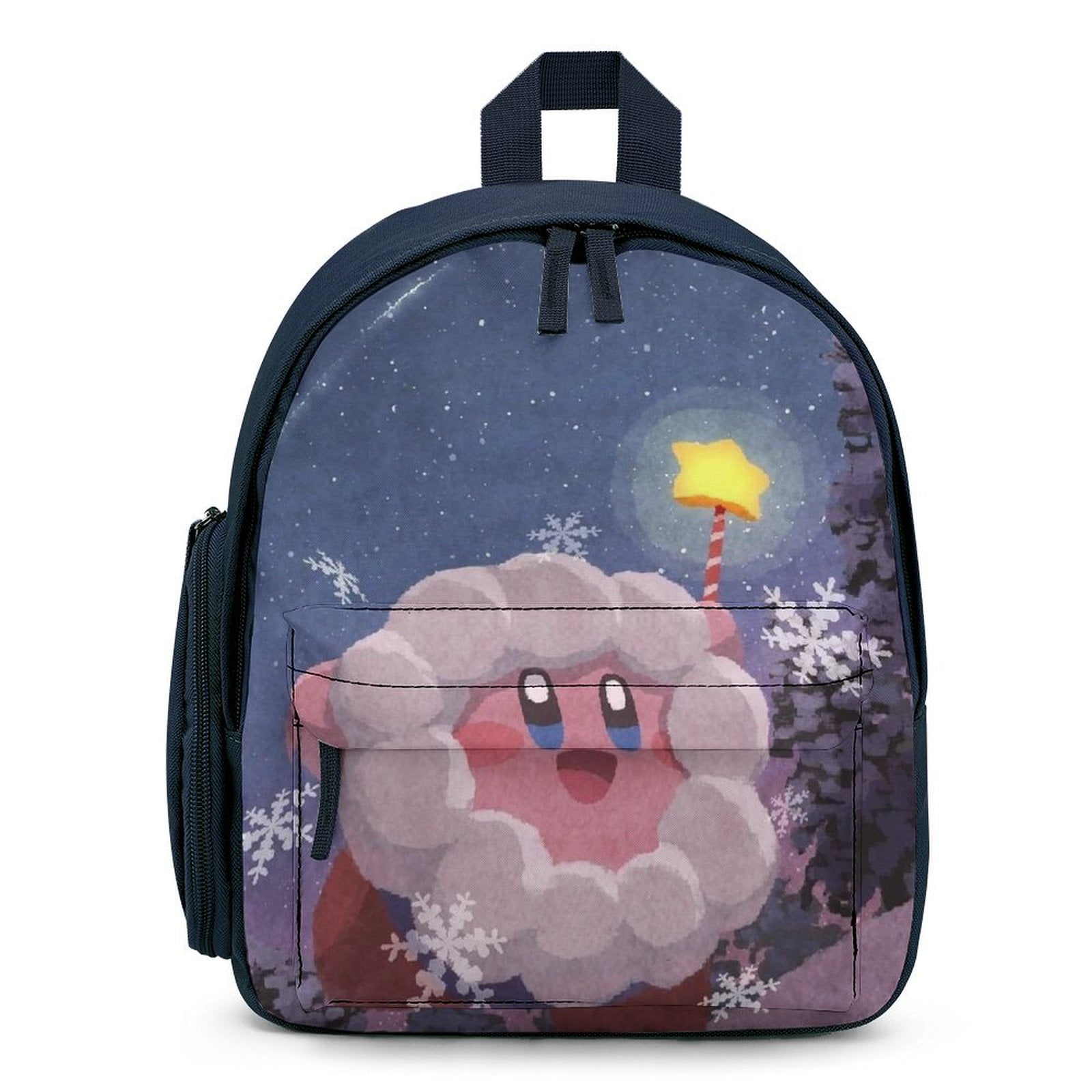 Kirby Backpack Cute blue Bags Kirby Merch - Walmart.com