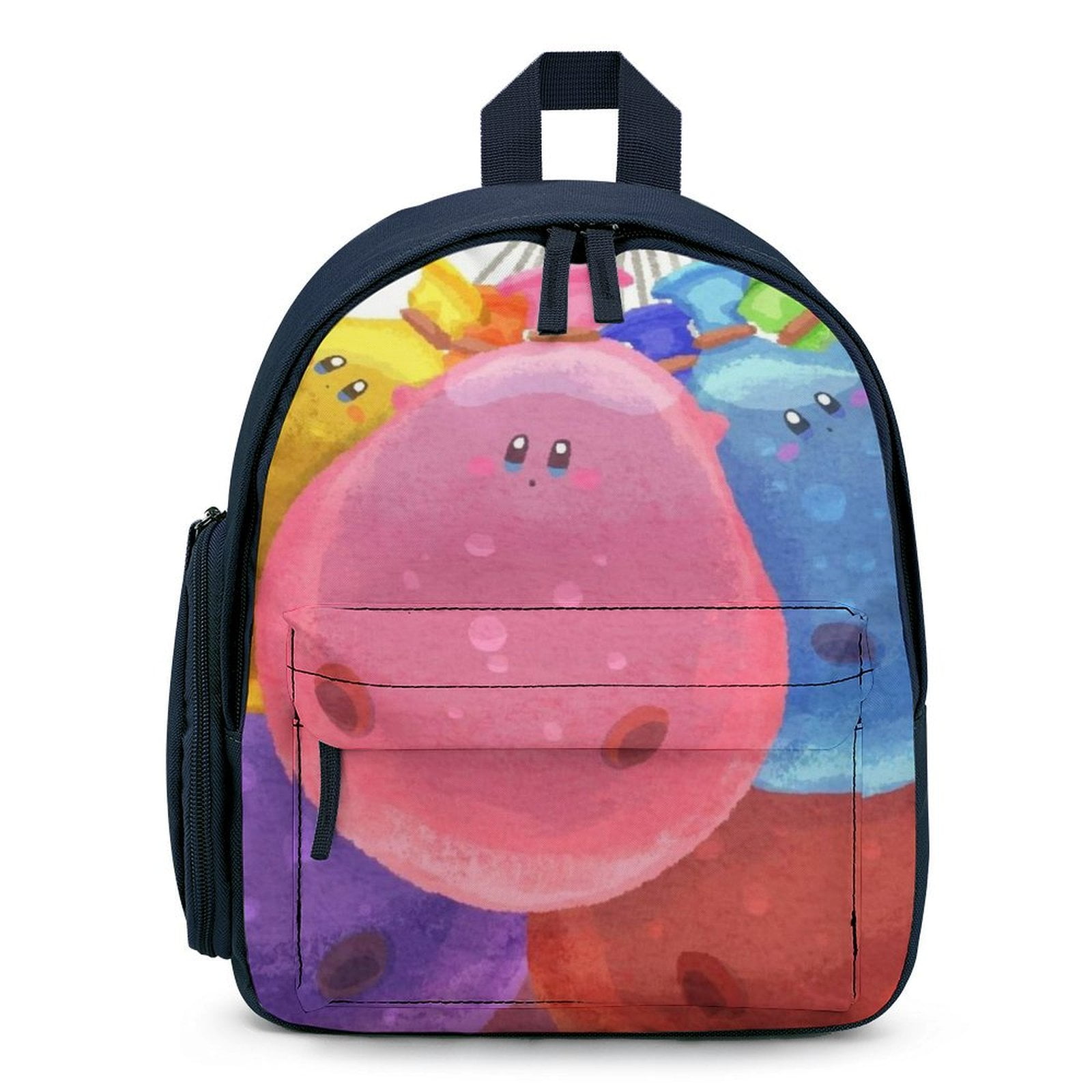 Kirby Backpack Cute blue Bags Kirby Merch - Walmart.com