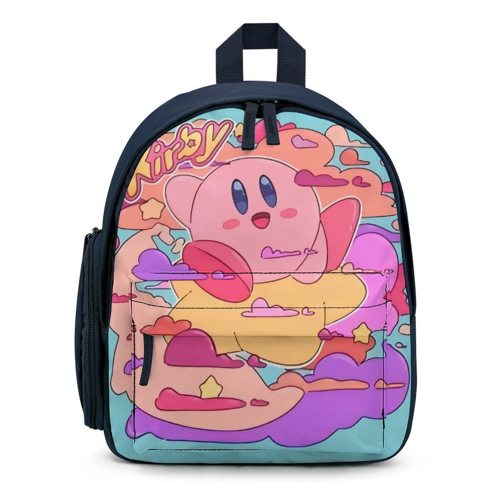 Kirby Backpack Cute blue Bags Kirby Merch - Walmart.com