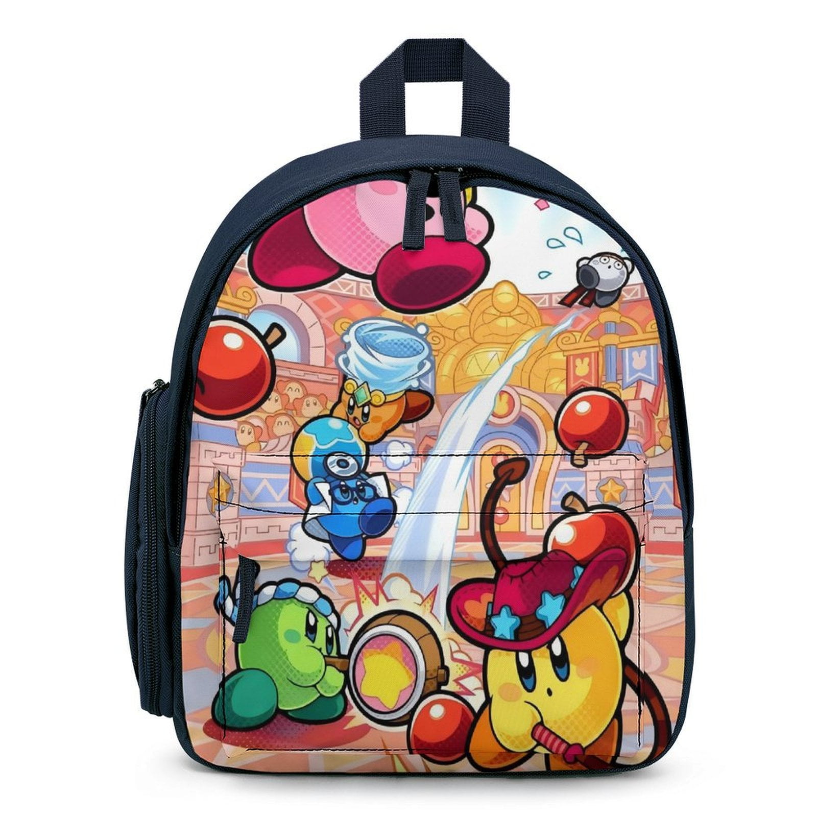 Kirby Backpack Cute blue Bags Kirby Merch - Walmart.com