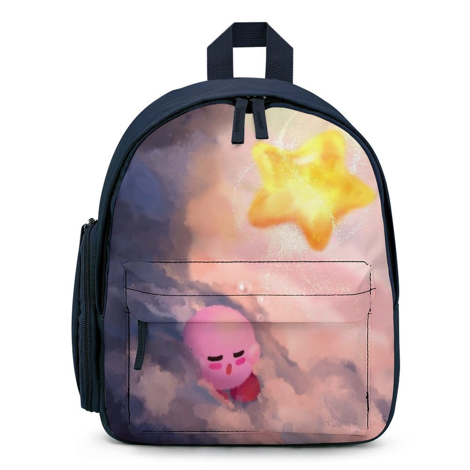 Kirby Backpack Cute blue Bags Kirby Merch - Walmart.com