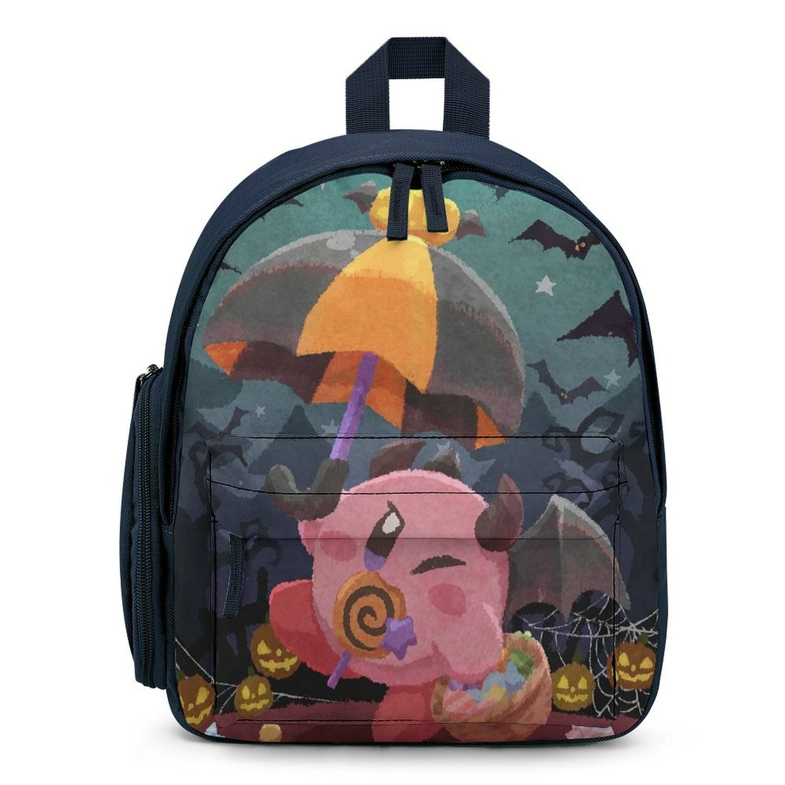 Kirby Backpack Cute blue Bags Kirby Merch - Walmart.com