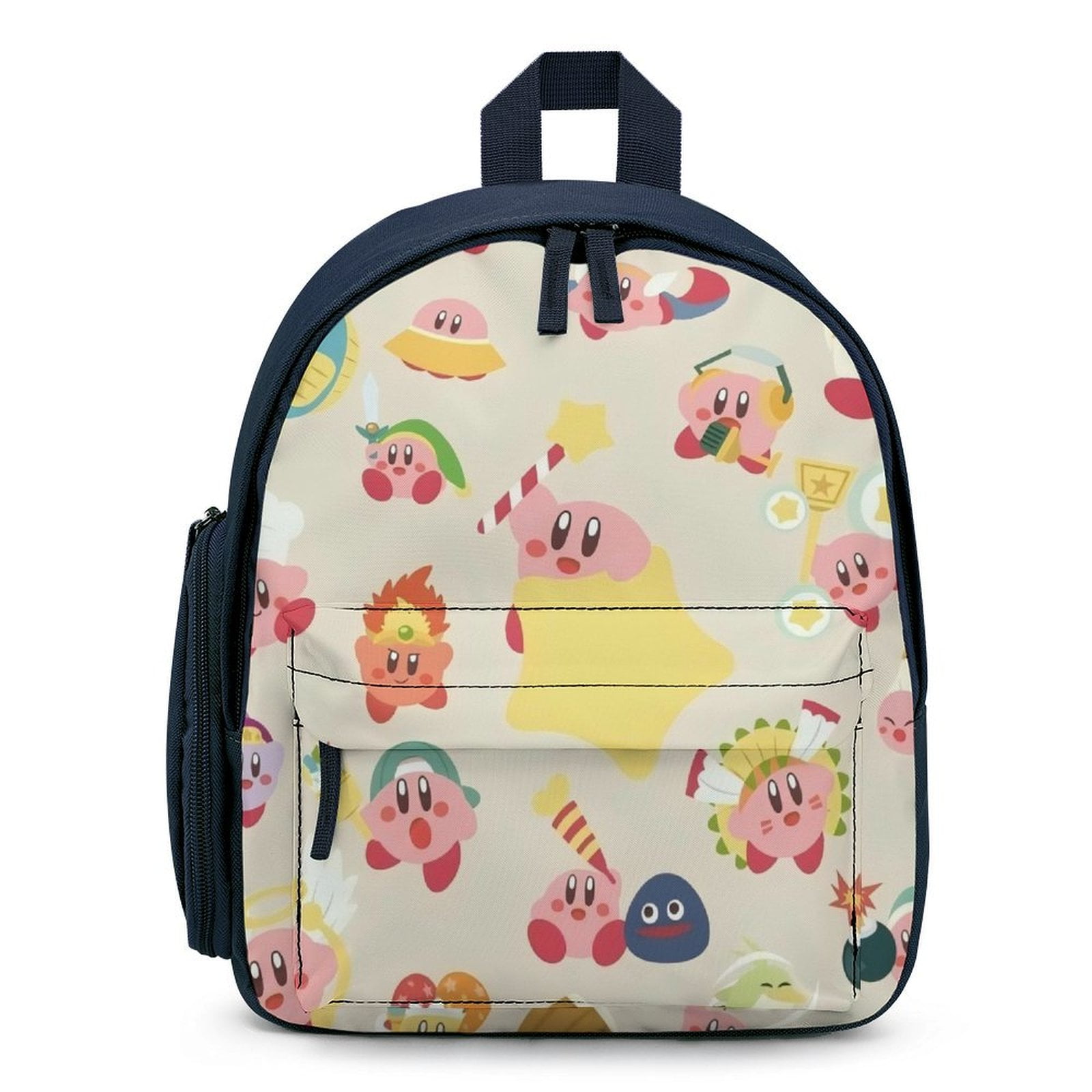 Kirby Backpack Cute blue Bags Kirby Merch - Walmart.com