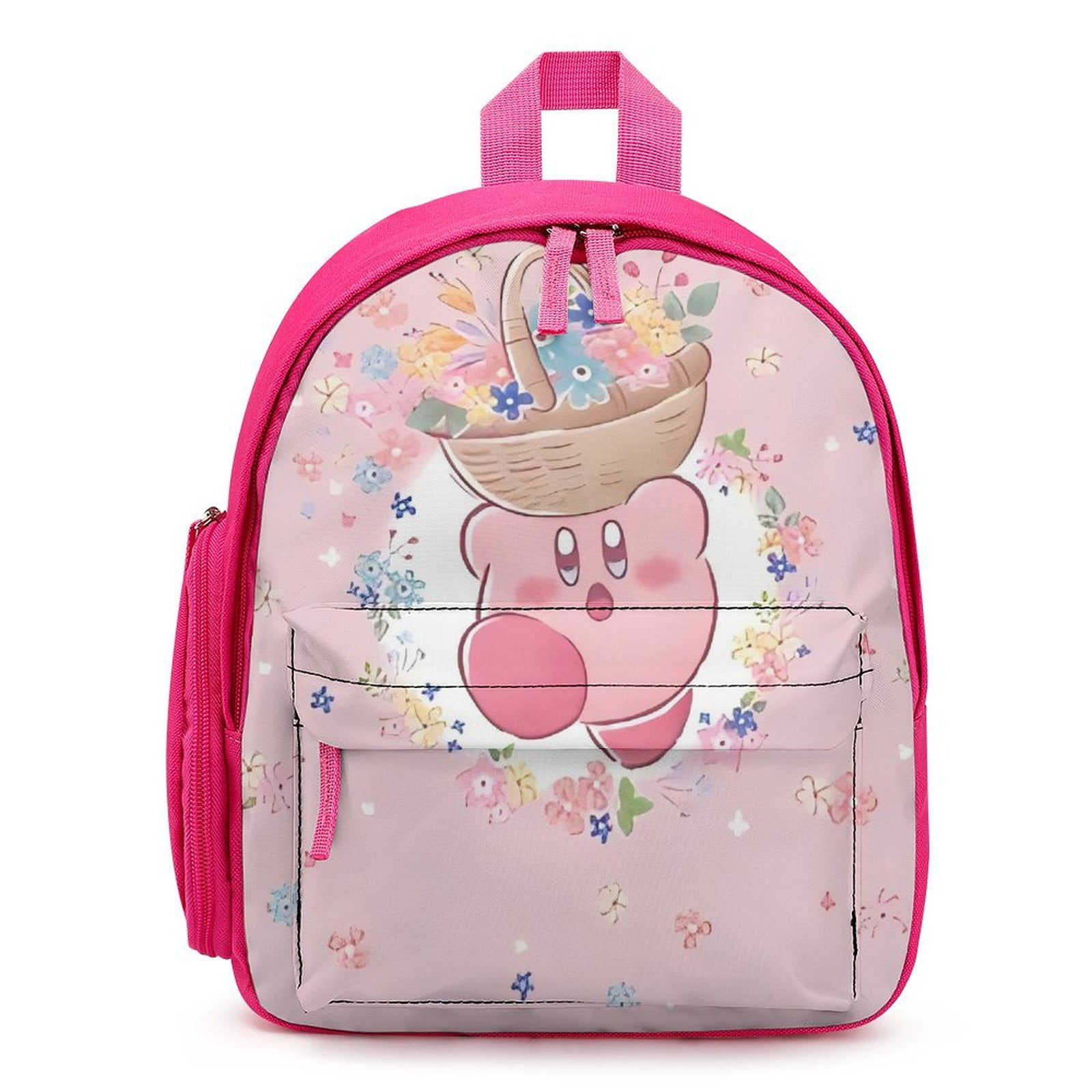 Kirby Backpack Cute pink Bags Kirby Merch - Walmart.com