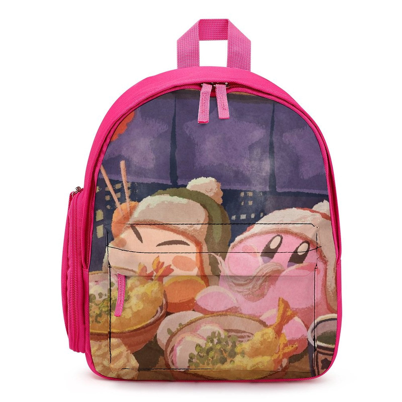 Kirby Backpack Cute pink Bags Kirby Merch - Walmart.com