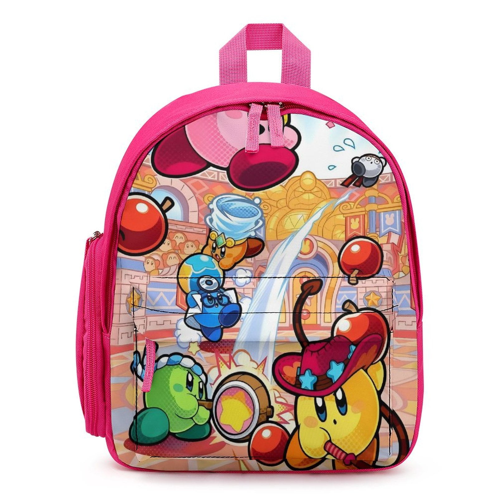 Kirby Backpack Cute pink Bags Kirby Merch - Walmart.com