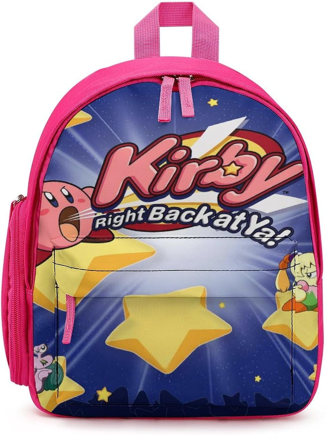 Kirby Backpack Kirby Kawaii 3d Printed Backpack Fan Merchandise Gift ...