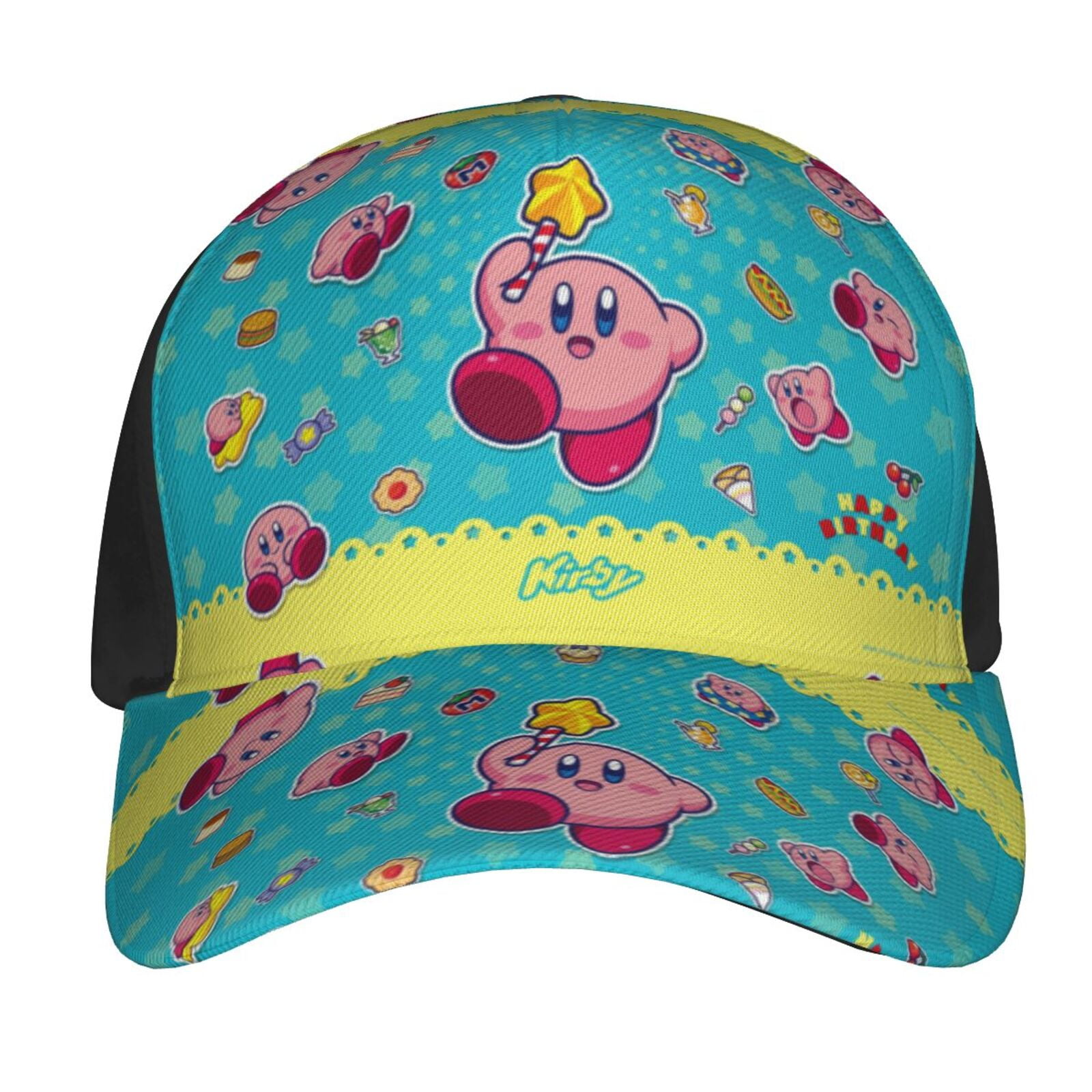 Kirby Baseball Hat Hip Hop Caps Sun Hat Outdoor Trucker Hat Adjustable Size For Women Men Teen ...