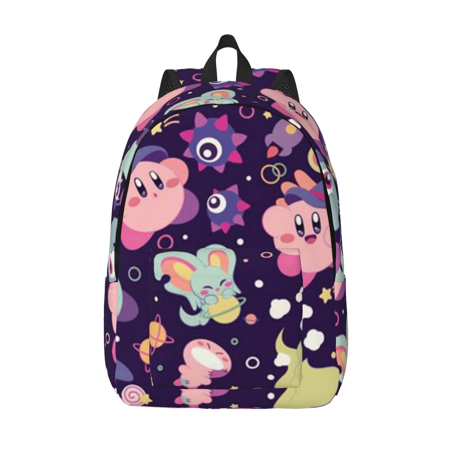 Kirby Character Backpack Unisex Daypack Schoolbag Satchel Bookbag ...