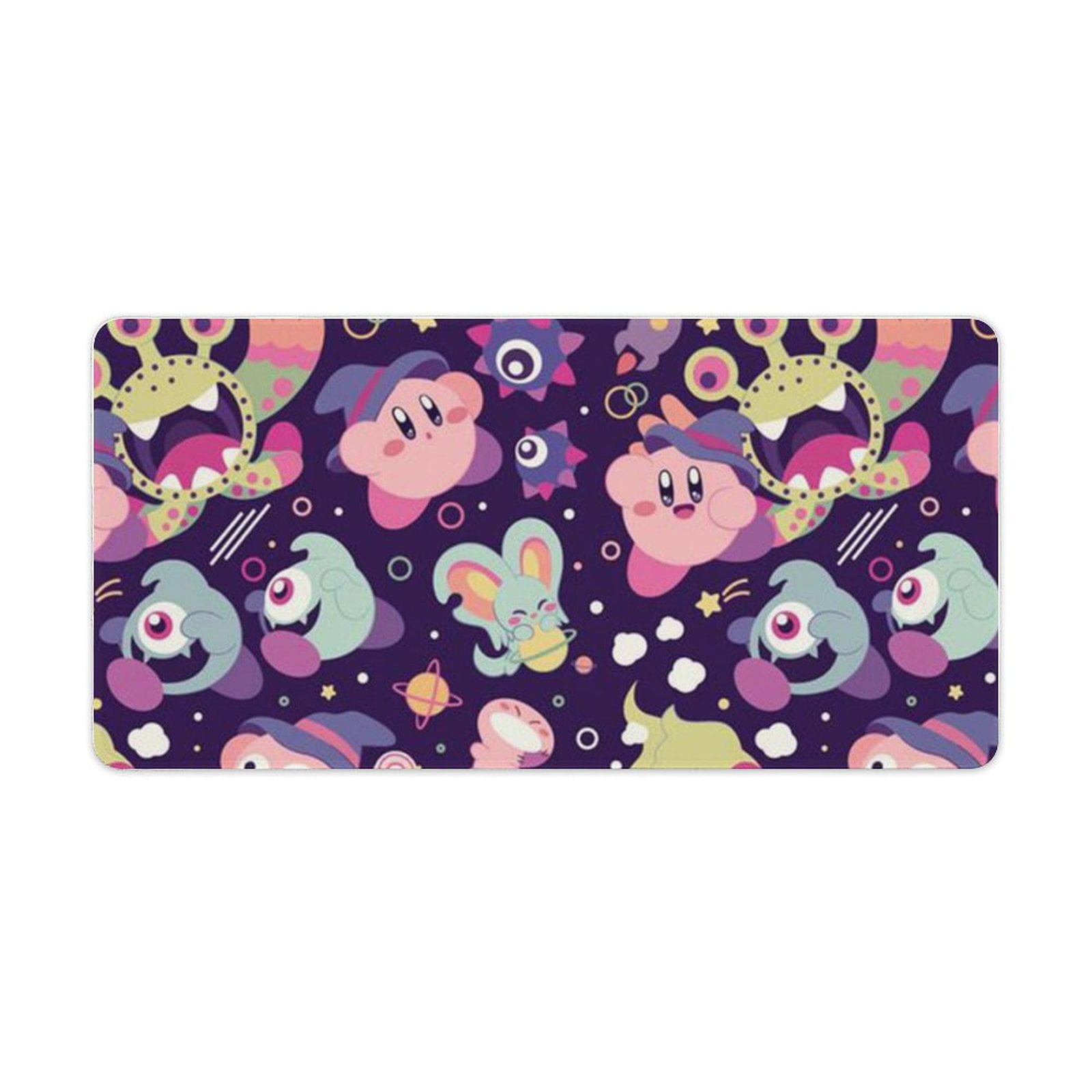 Kirby Character Mouse Pad No-sliped Large Mousepad Extended Gaming Desk ...