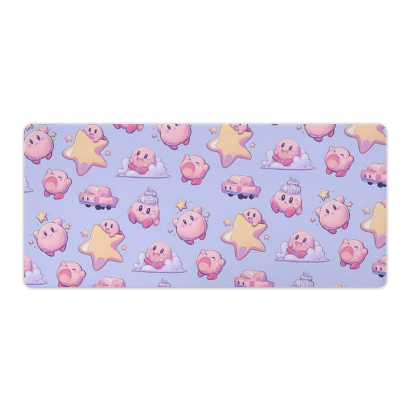 Kirby Character Pattern Mouse Pad No-sliped Large Mousepad Extended ...
