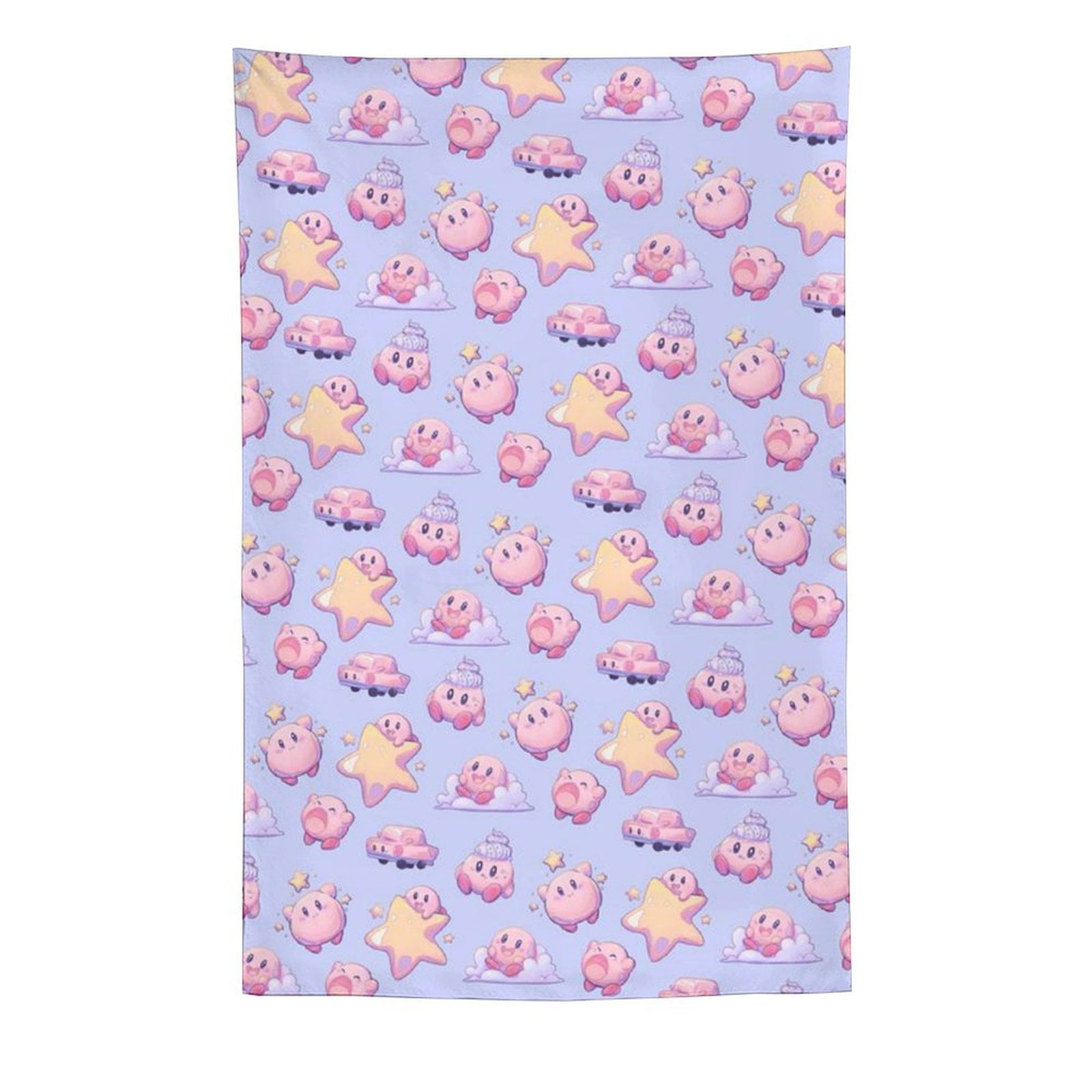 Kirby Character Pattern Tapestry Luxury Wall Hanging Tapestries Decor ...