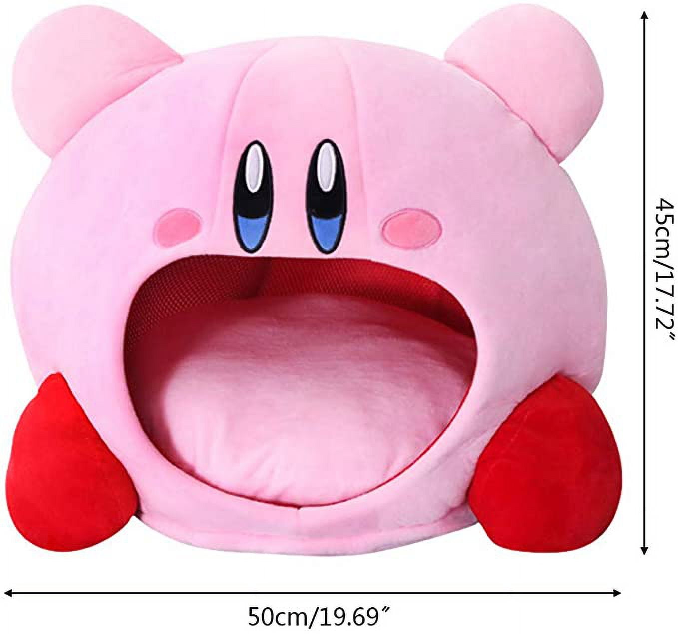 Kirby Cute Charming Cartoon Big Mouth Plushies Plush Child Sleeping ...