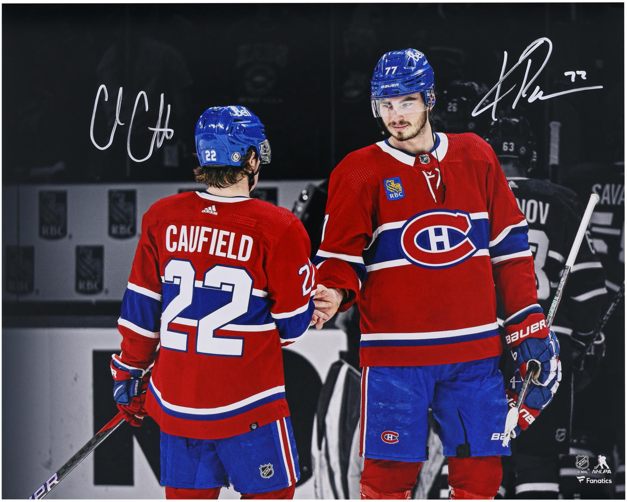 Kirby Dach and Cole Caufield Montreal Canadiens Autographed 16" x 20 ...