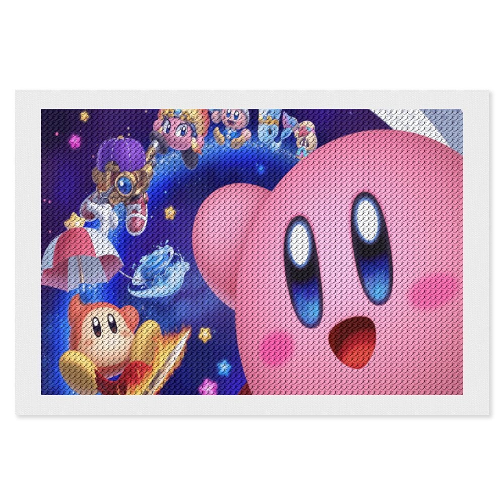 Kirby Diamond Art Kits for Adults 5D Diamond Art Kit Paint by Number ...