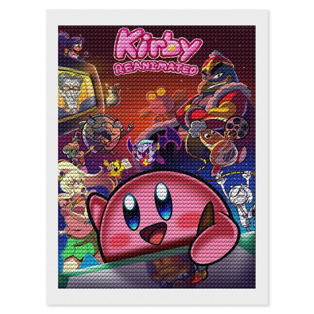 Kirby Diamond Art Kits for Adults 5D Diamond Art Kit Paint by Number ...