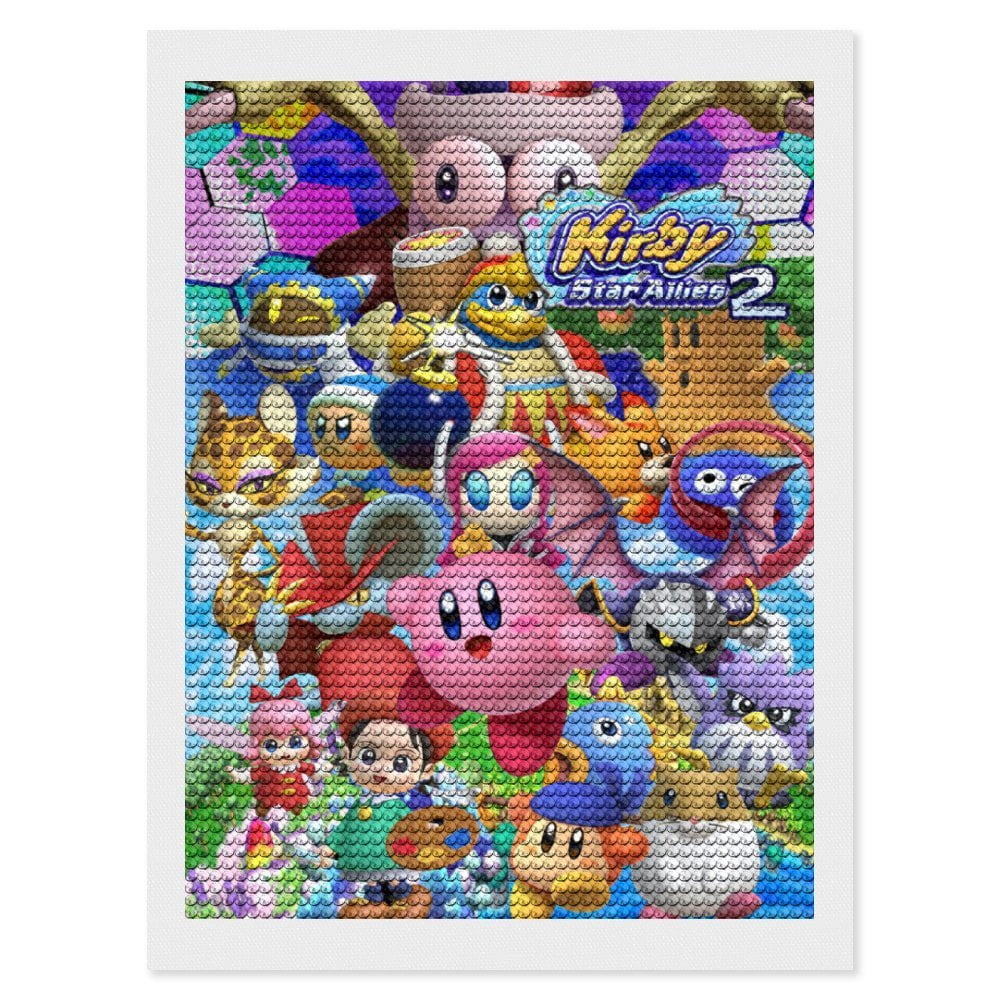 Kirby Diamond Art Kits for Adults 5D Diamond Art Kit Paint by Number ...