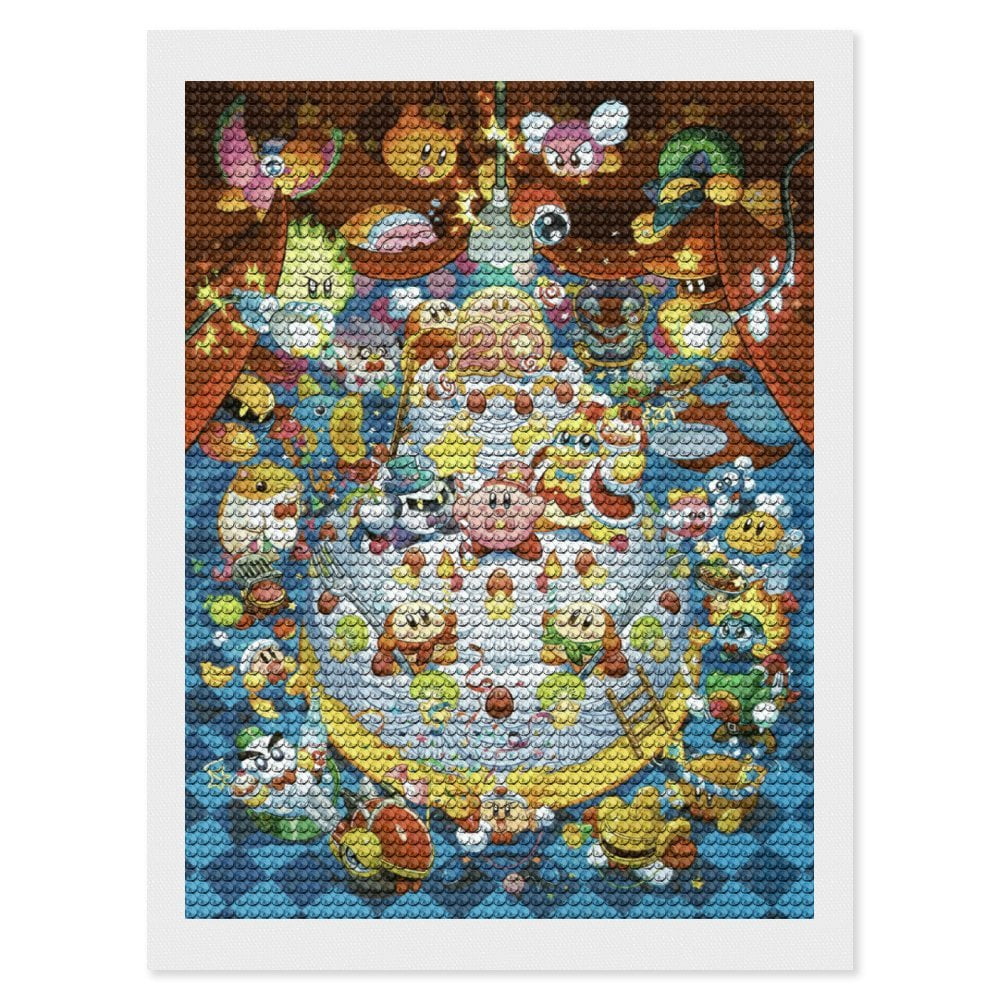Kirby Diamond Art Kits for Adults 5D Diamond Art Kit Paint by Number ...