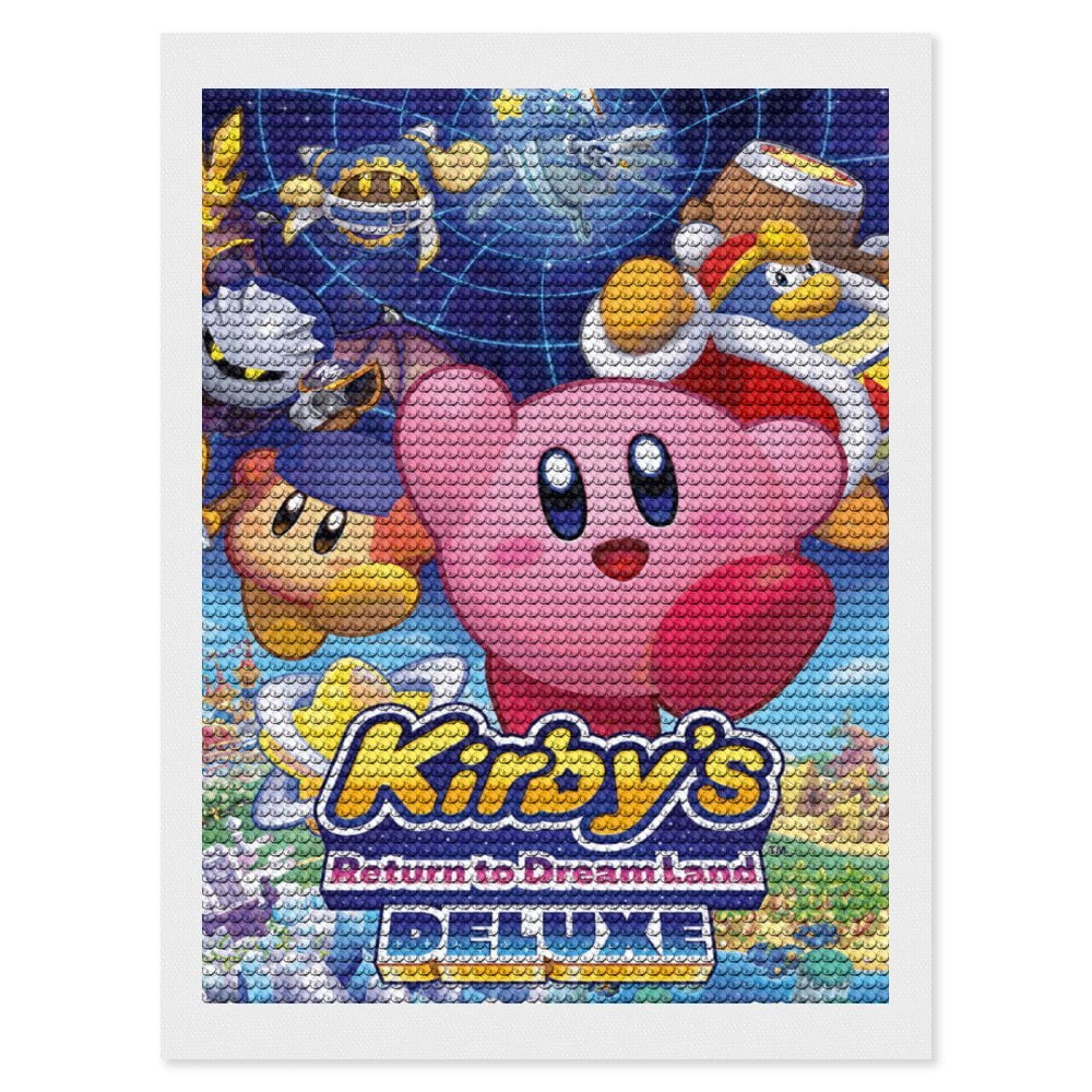 Kirby Diamond Art Kits for Adults 5D Diamond Art Kit Paint by Number ...