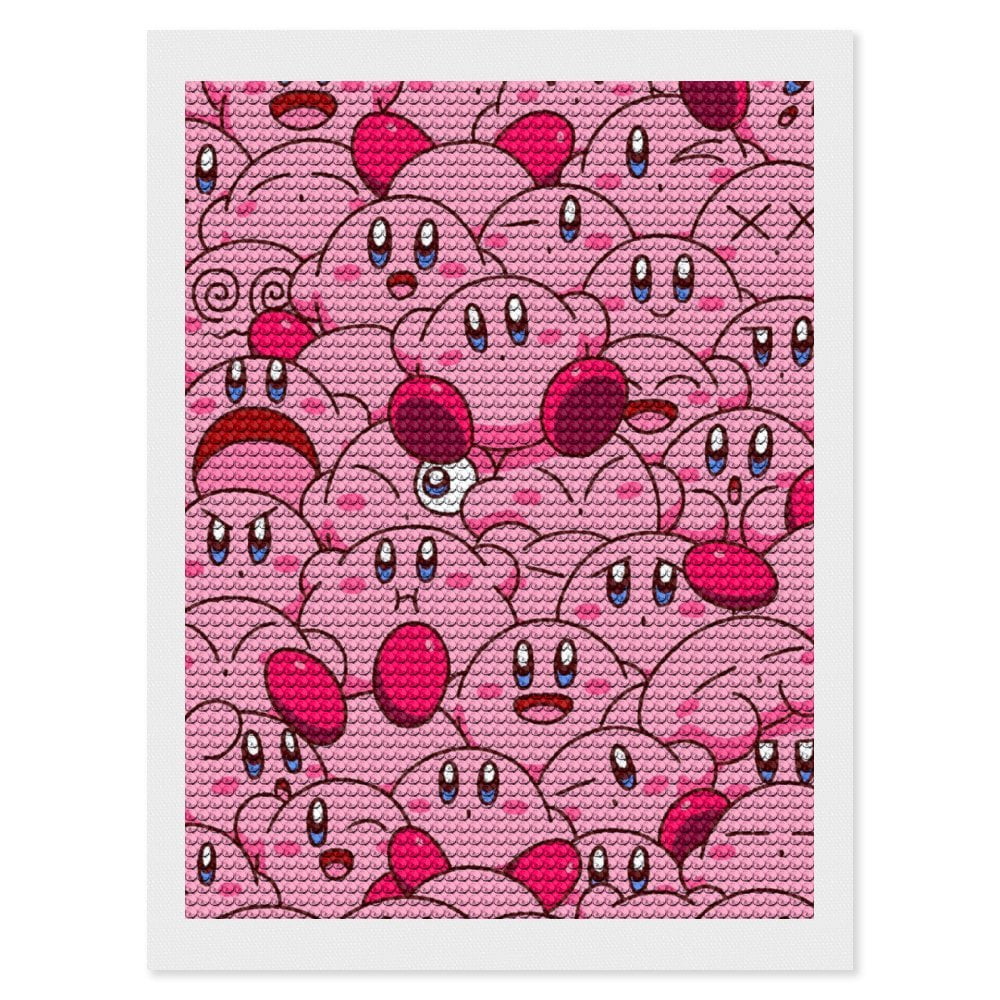 Kirby Diamond Art Kits for Adults 5D Diamond Art Kit Paint by Number ...