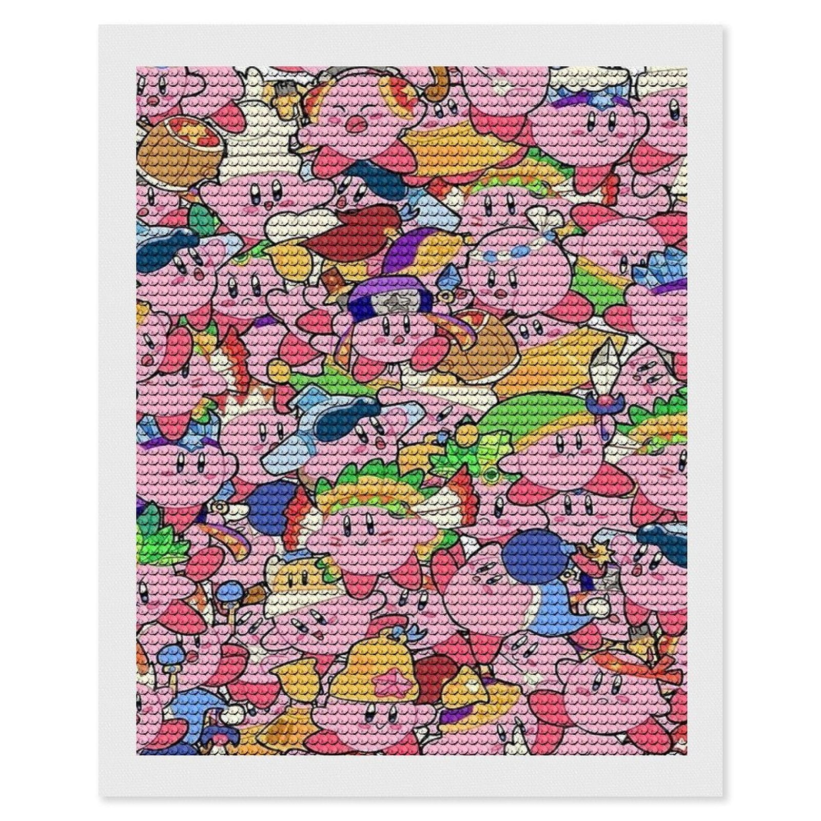 Kirby Diamond Art Kits for Adults 5D Diamond Art , DIY Paint with Round ...