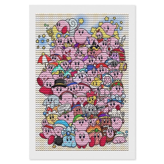 Kirby Diamond Art Kits for Adults 5D Diamond Art , DIY Paint with Round ...