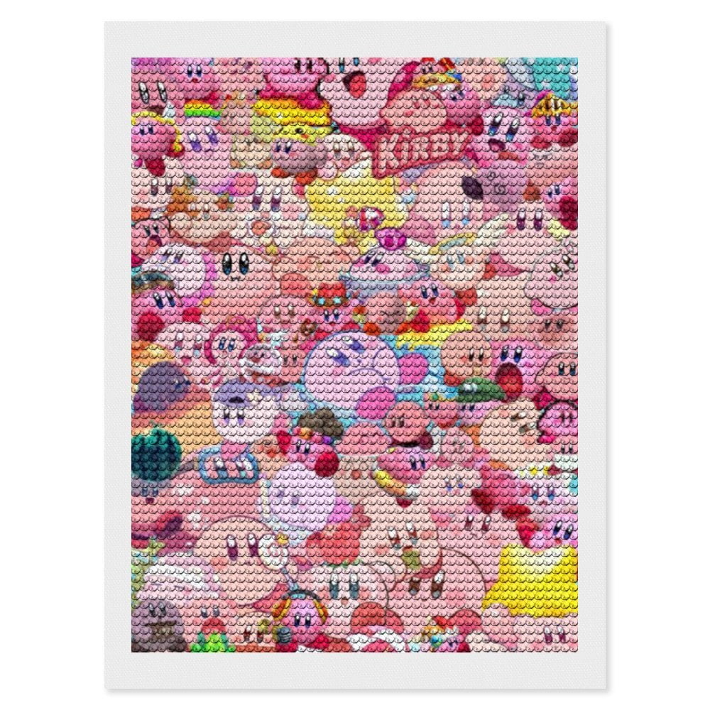 Kirby Diamond Art Kits for Adults 5D Diamond Art Kit Paint by Number ...