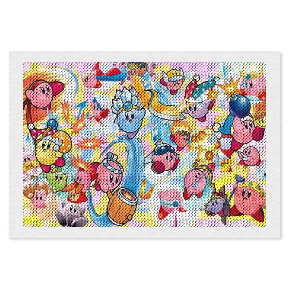 Kirby Diamond Art Kits for Adults 5D Diamond Art Kit Paint by Number ...