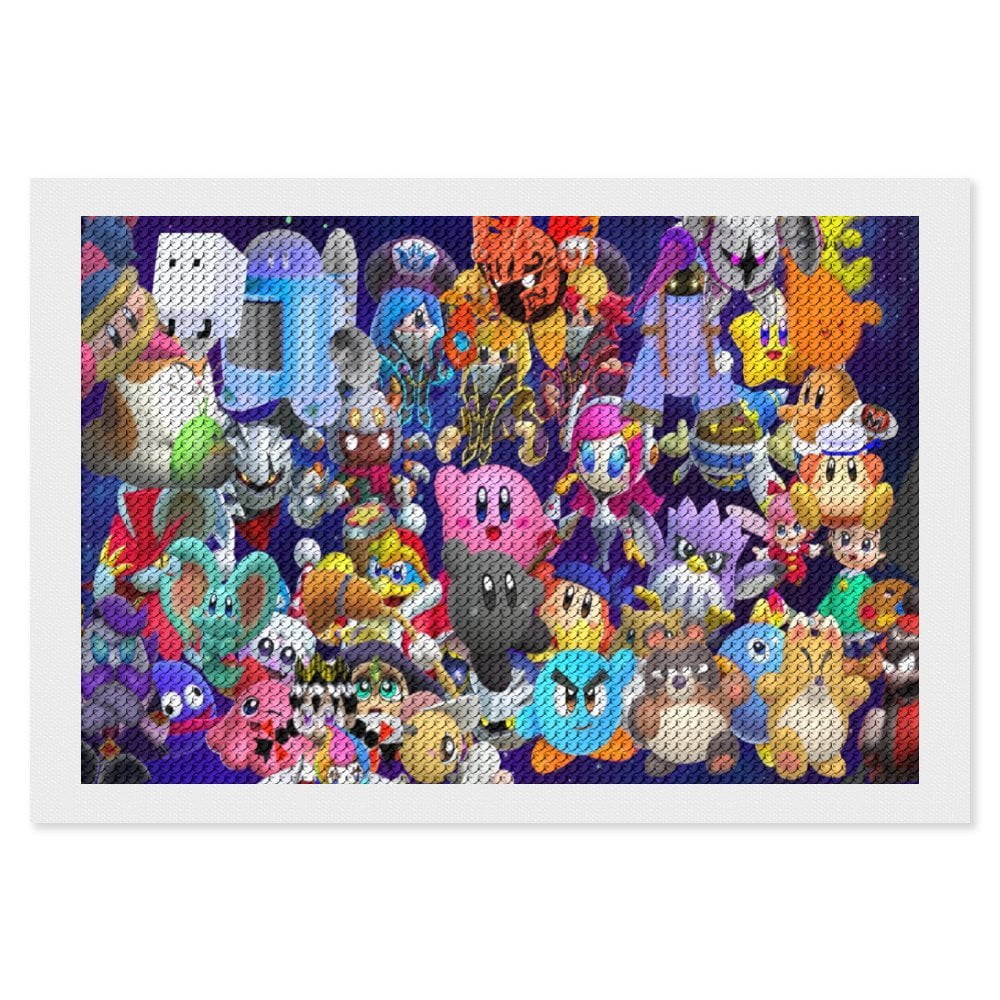 Kirby Diamond Art Kits for Adults 5D Diamond Art Kit Paint by Number ...
