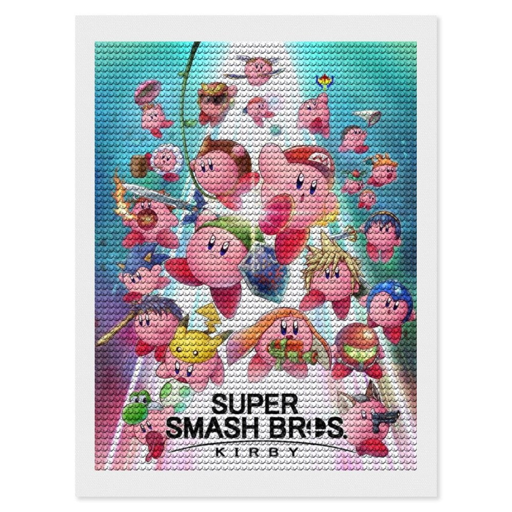 Kirby Diamond Art Kits for Adults 5D Diamond Art Kit Paint by Number ...