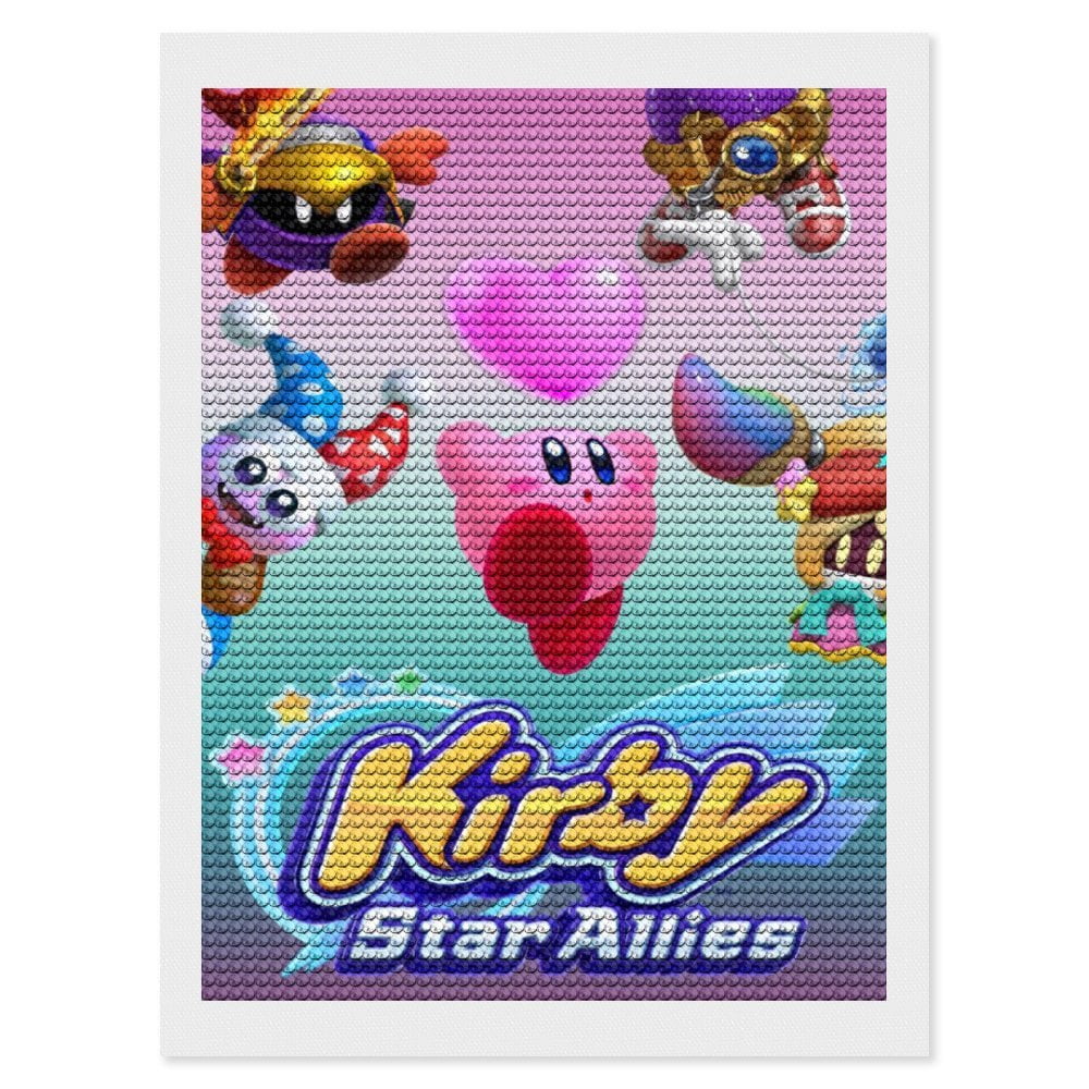 Kirby Diamond Art Kits for Adults 5D Diamond Art Kit Paint by Number ...