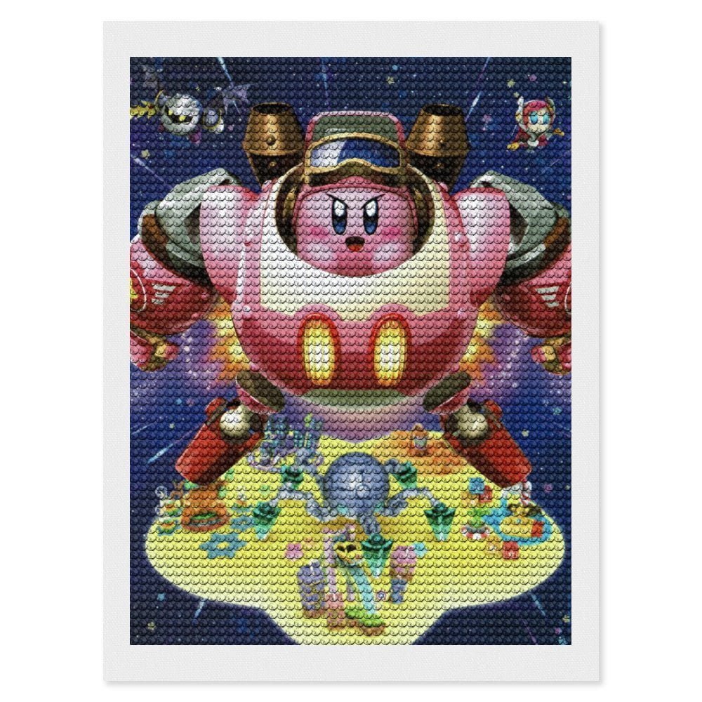 Kirby Diamond Art Kits for Adults 5D Diamond Art Kit Paint by Number ...