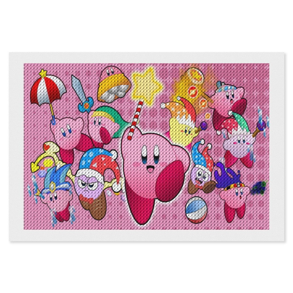 Kirby Diamond Art Kits for Adults 5D Diamond Art Kit Paint by Number ...