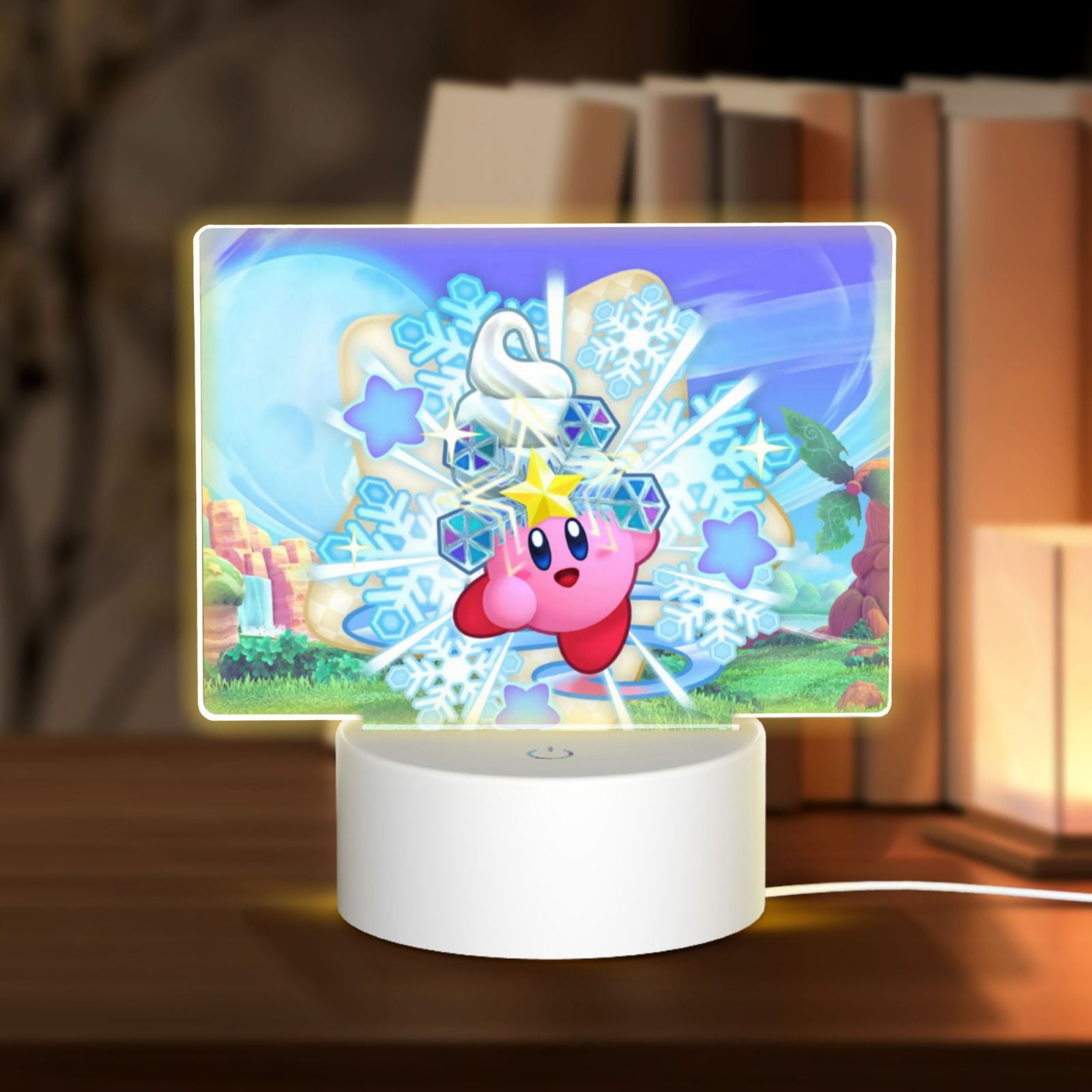 Kirby Dreamland Rectangular Acrylic Night Light Adjustable 3 Light ...