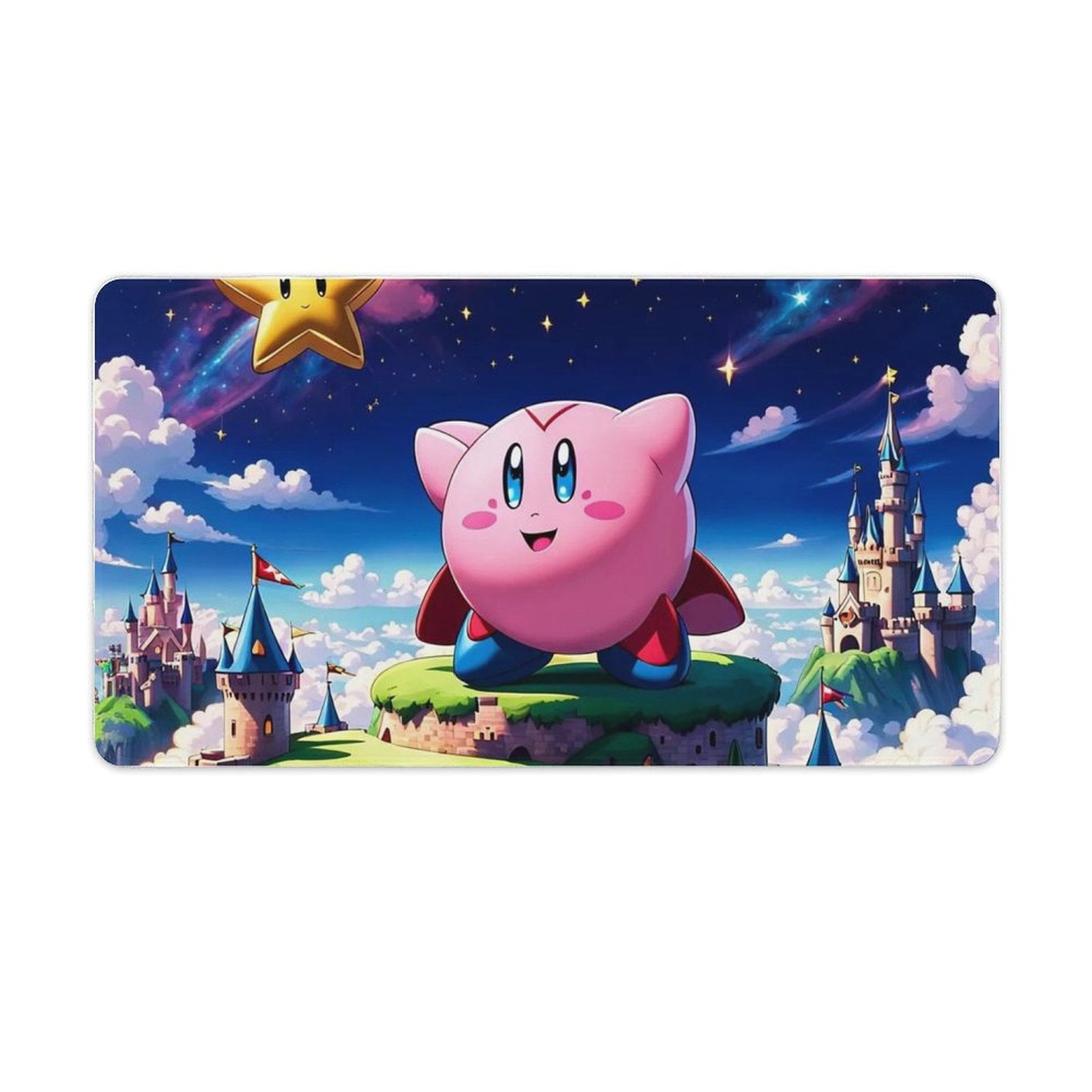 Kirby Game Mouse Pad No-sliped Large Mousepad Extended Gaming Desk Mat ...