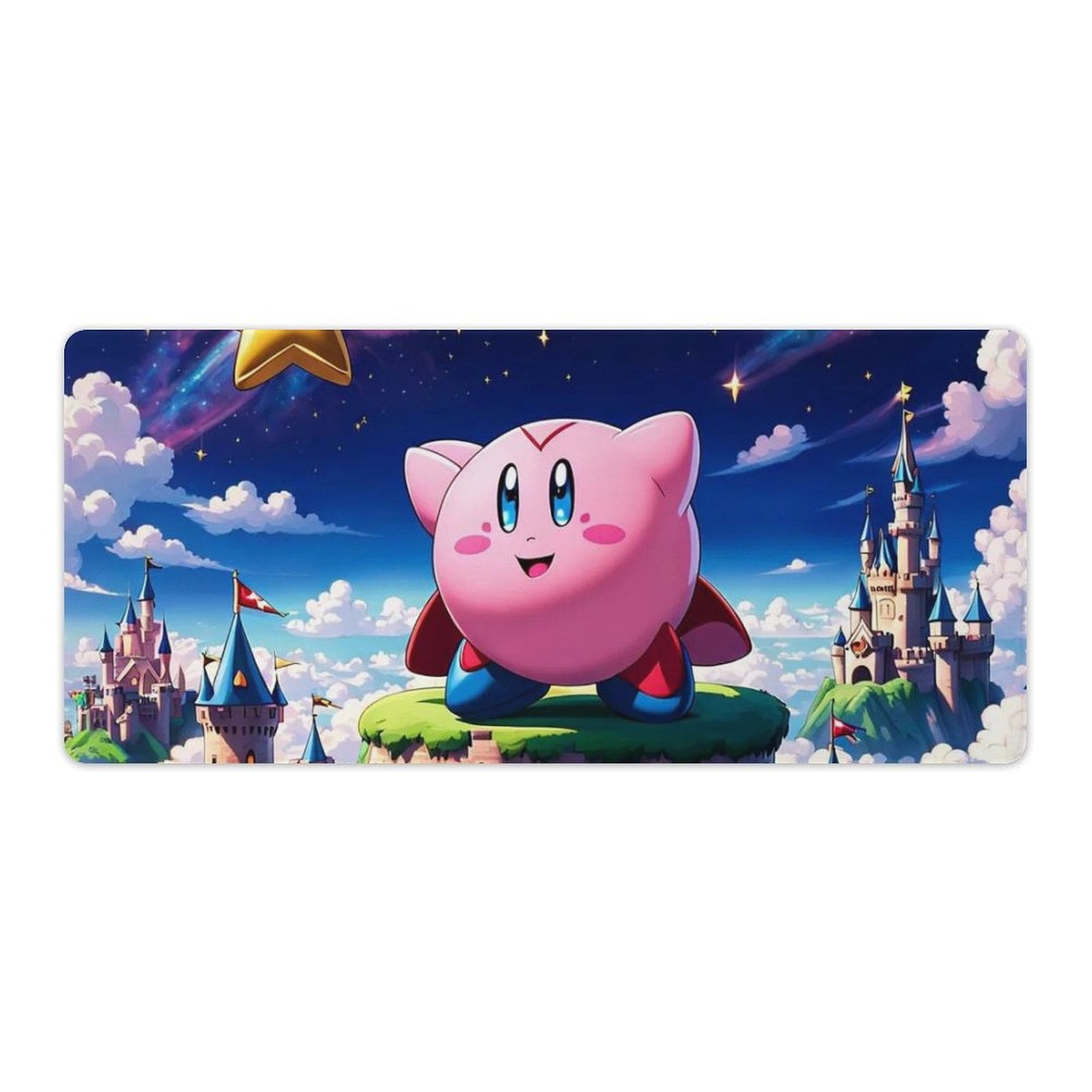 Kirby Game Mouse Pad No-sliped Large Mousepad Extended Gaming Desk Mat ...