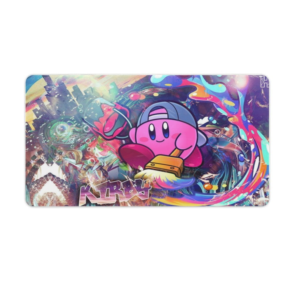 Kirby Gaming Mouse Mat Large Mouse Mat Extended Mouse Pad Desk Mat Non ...