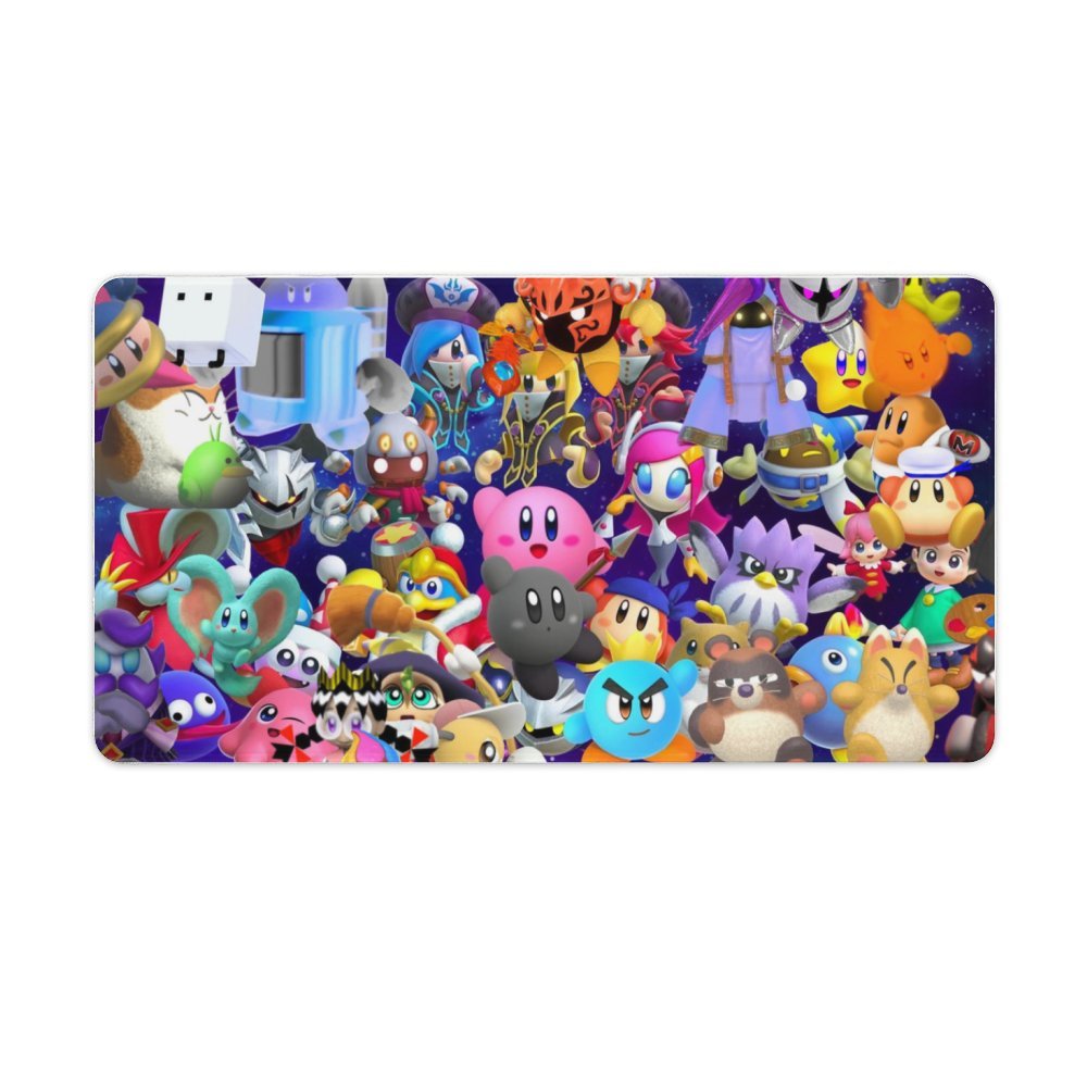 Kirby Gaming Mouse Mat Large Mouse Mat Extended Mouse Pad Desk Mat Non ...