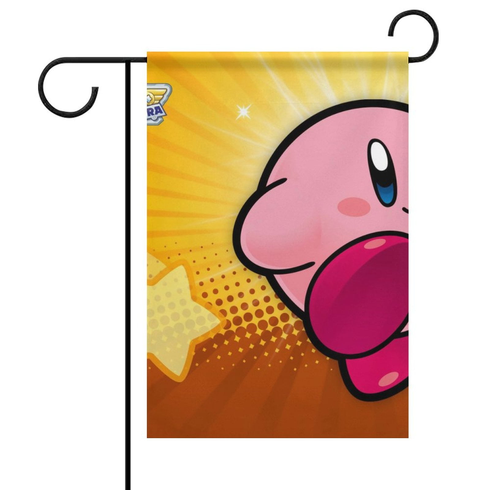 Kirby Garden Banner - Double-Sided House Outdoor Flag for Yard And Lawn ...