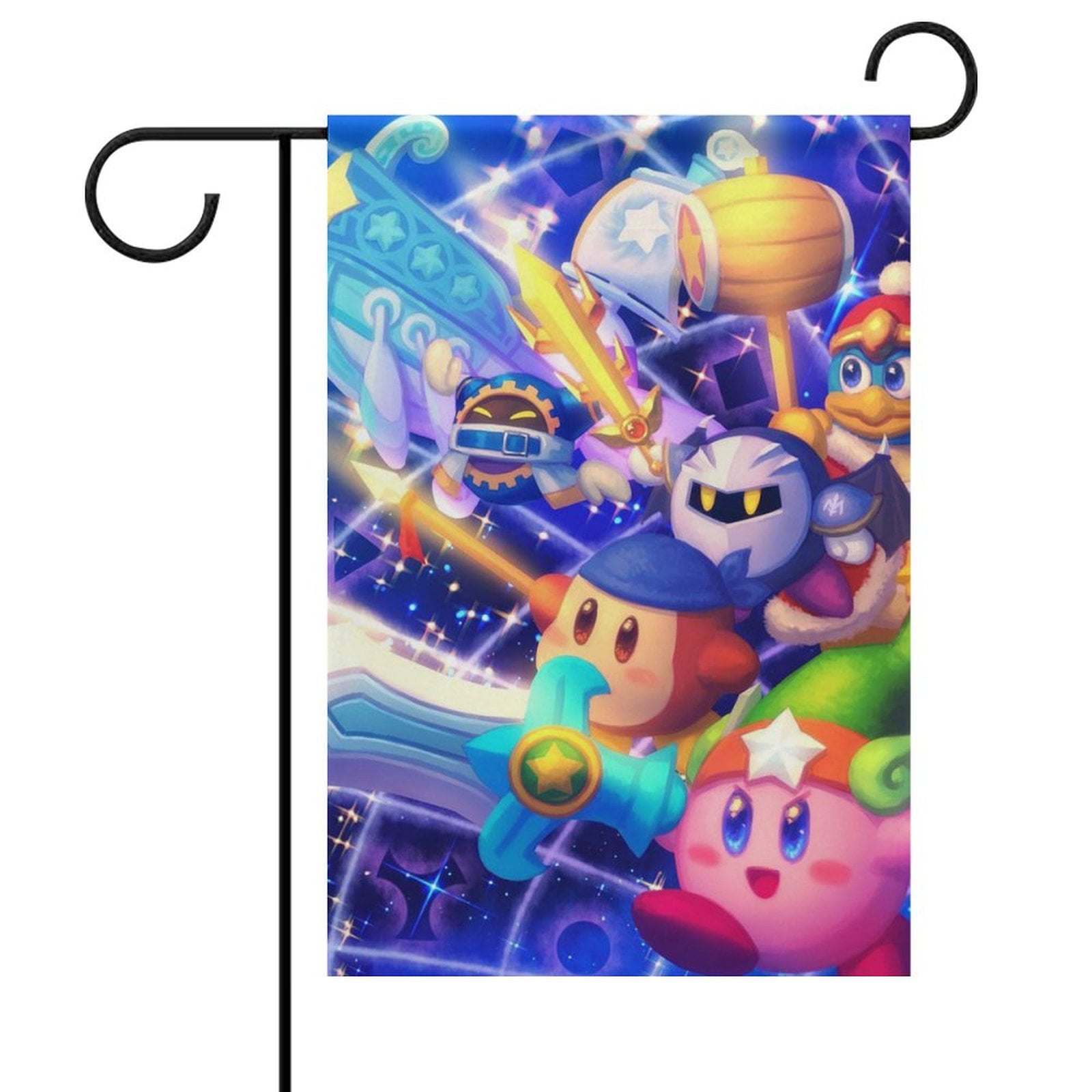 Kirby Garden Banner - Double-Sided House Outdoor Flag for Yard And Lawn ...