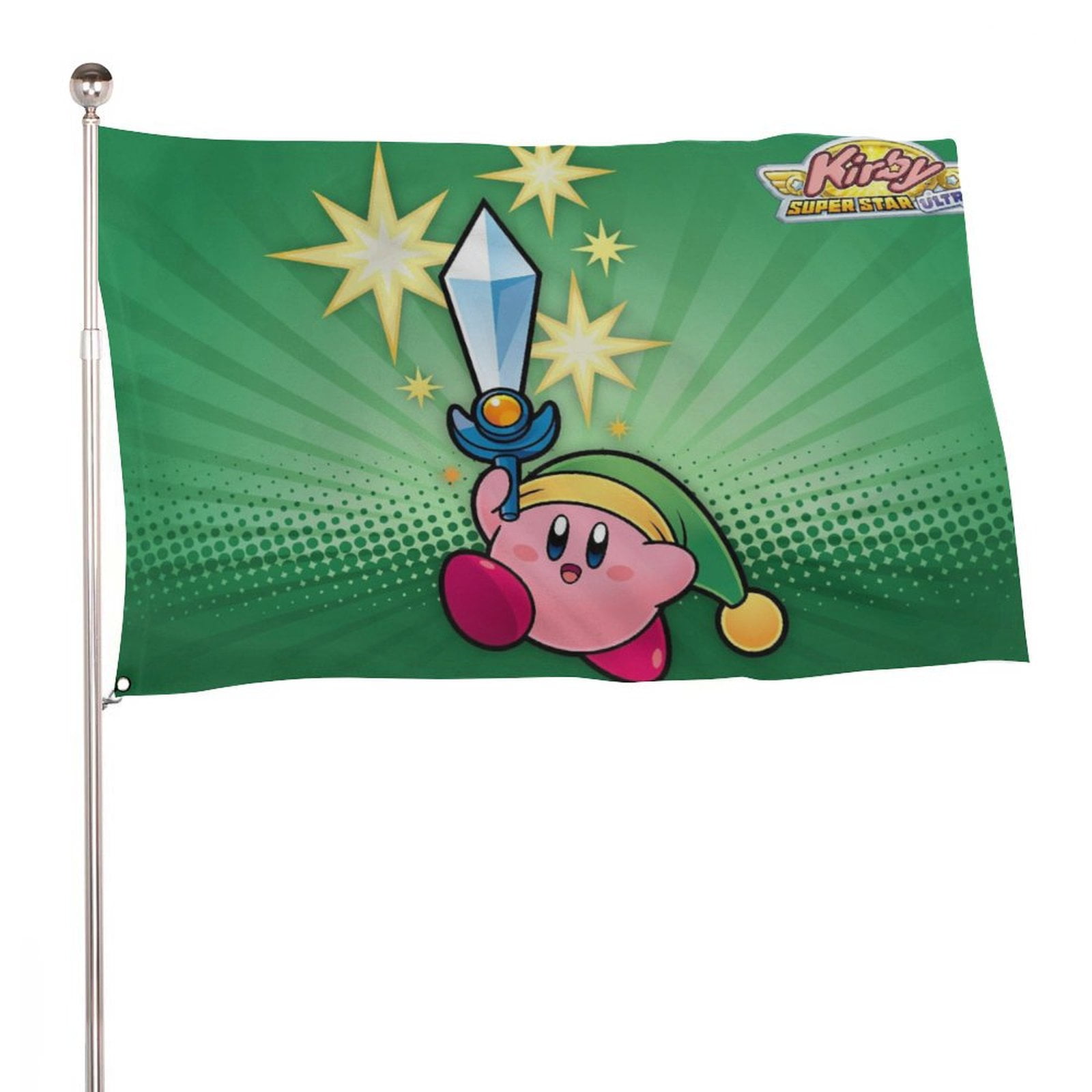 Kirby Garden Banner - Double-Sided House Outdoor Flag for Yard And Lawn ...