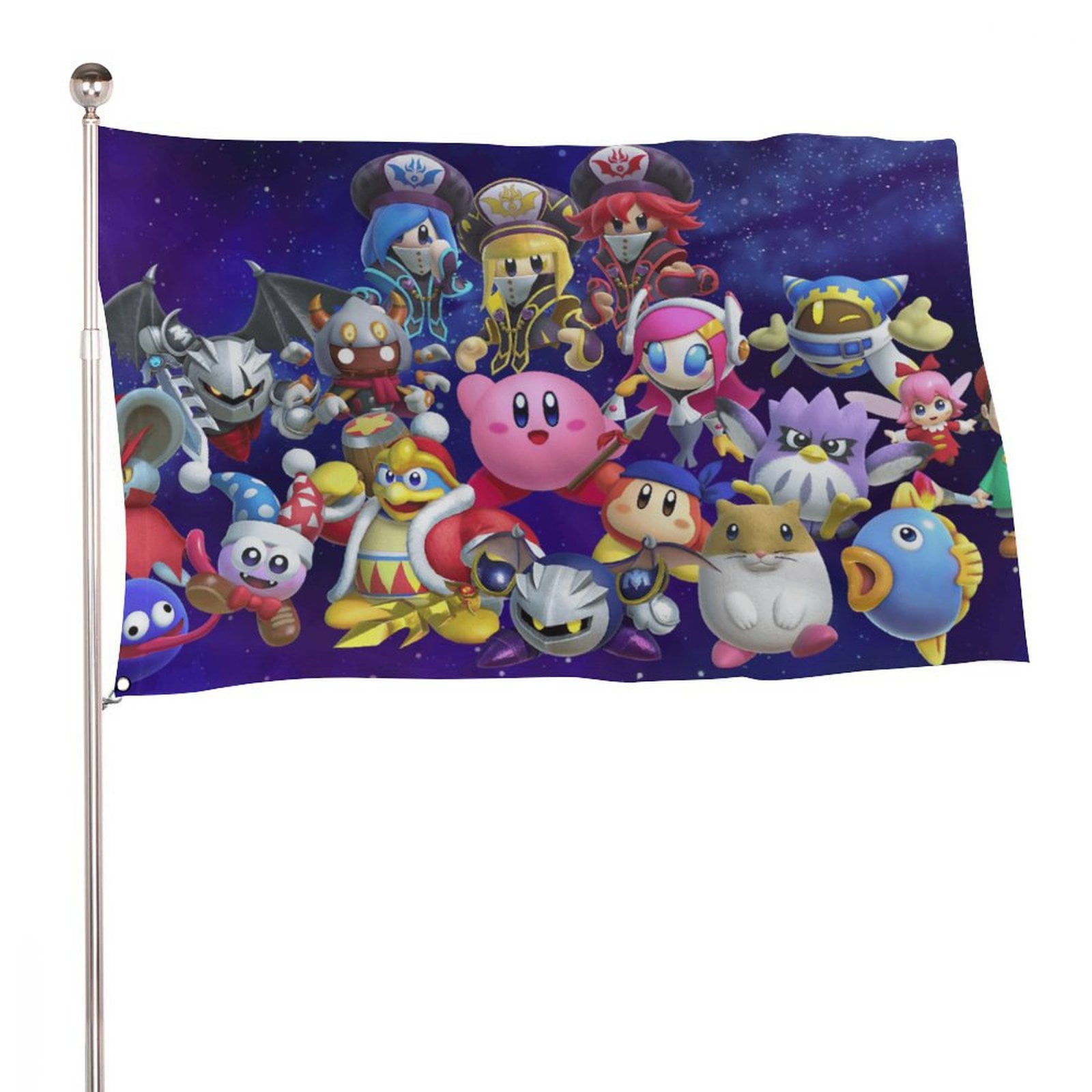 Kirby Garden Banner - Double-Sided House Outdoor Flag for Yard And Lawn ...