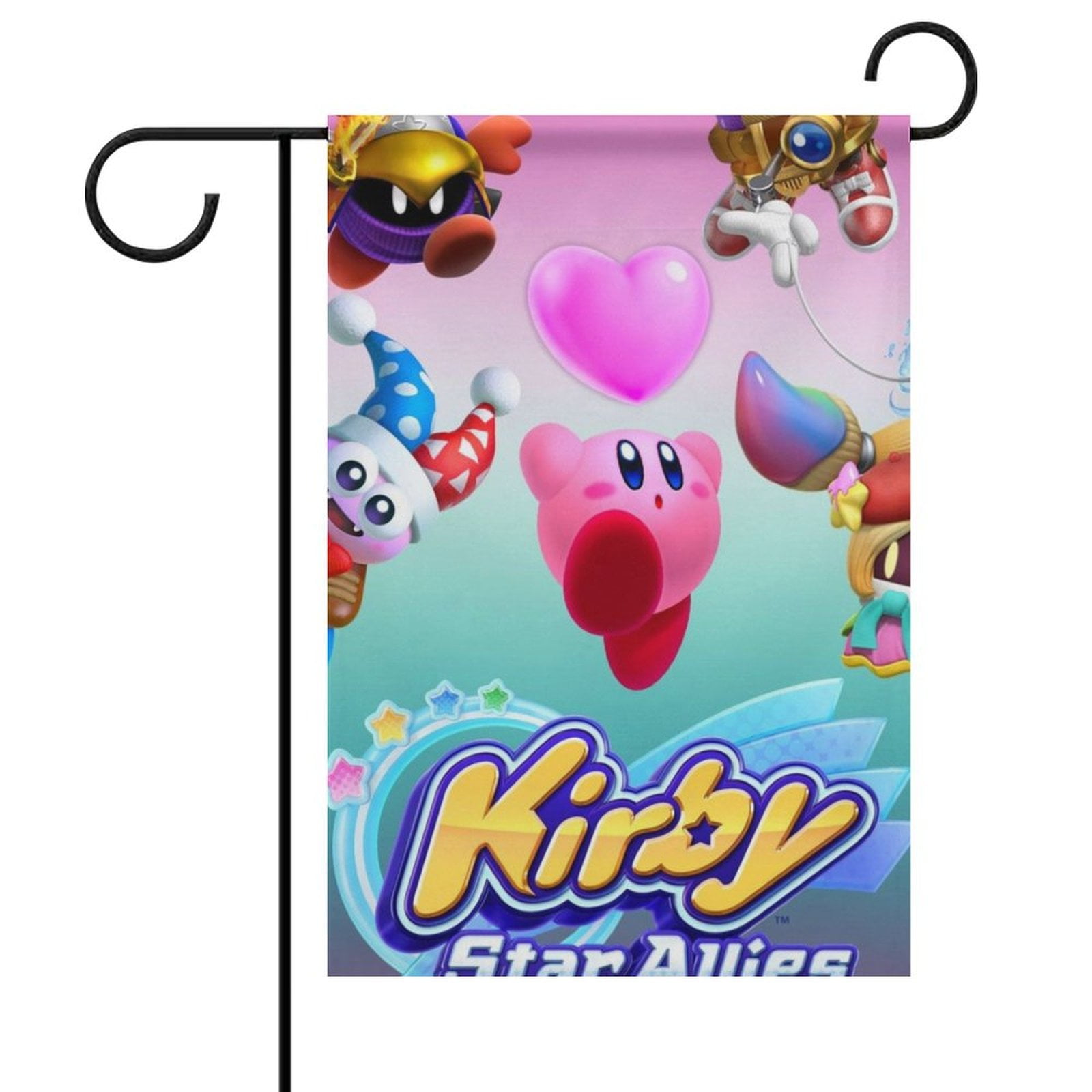 Kirby Garden Banner - Double-Sided House Outdoor Flag for Yard And Lawn ...