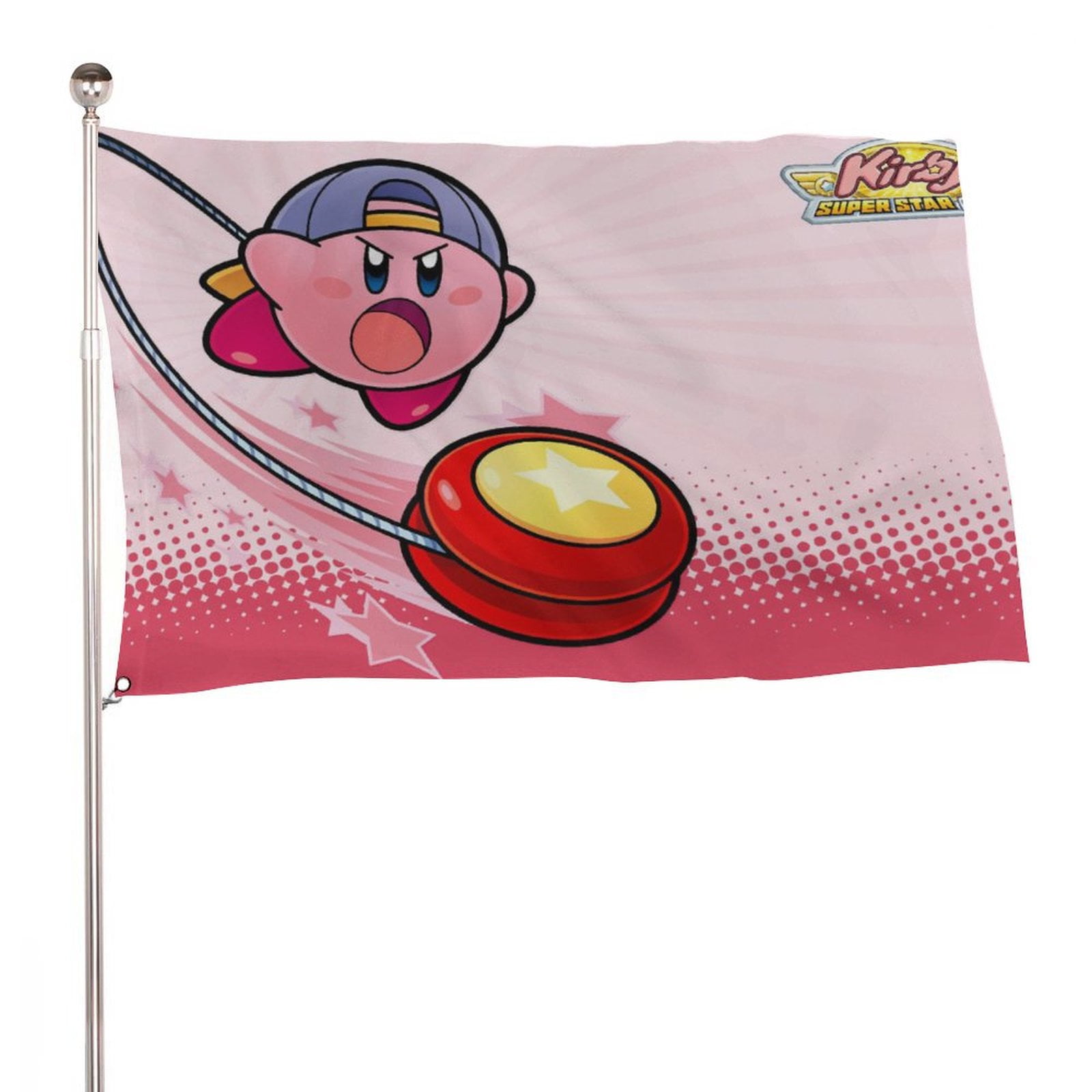 Kirby Garden Banner - Double-Sided House Outdoor Flag for Yard And Lawn ...