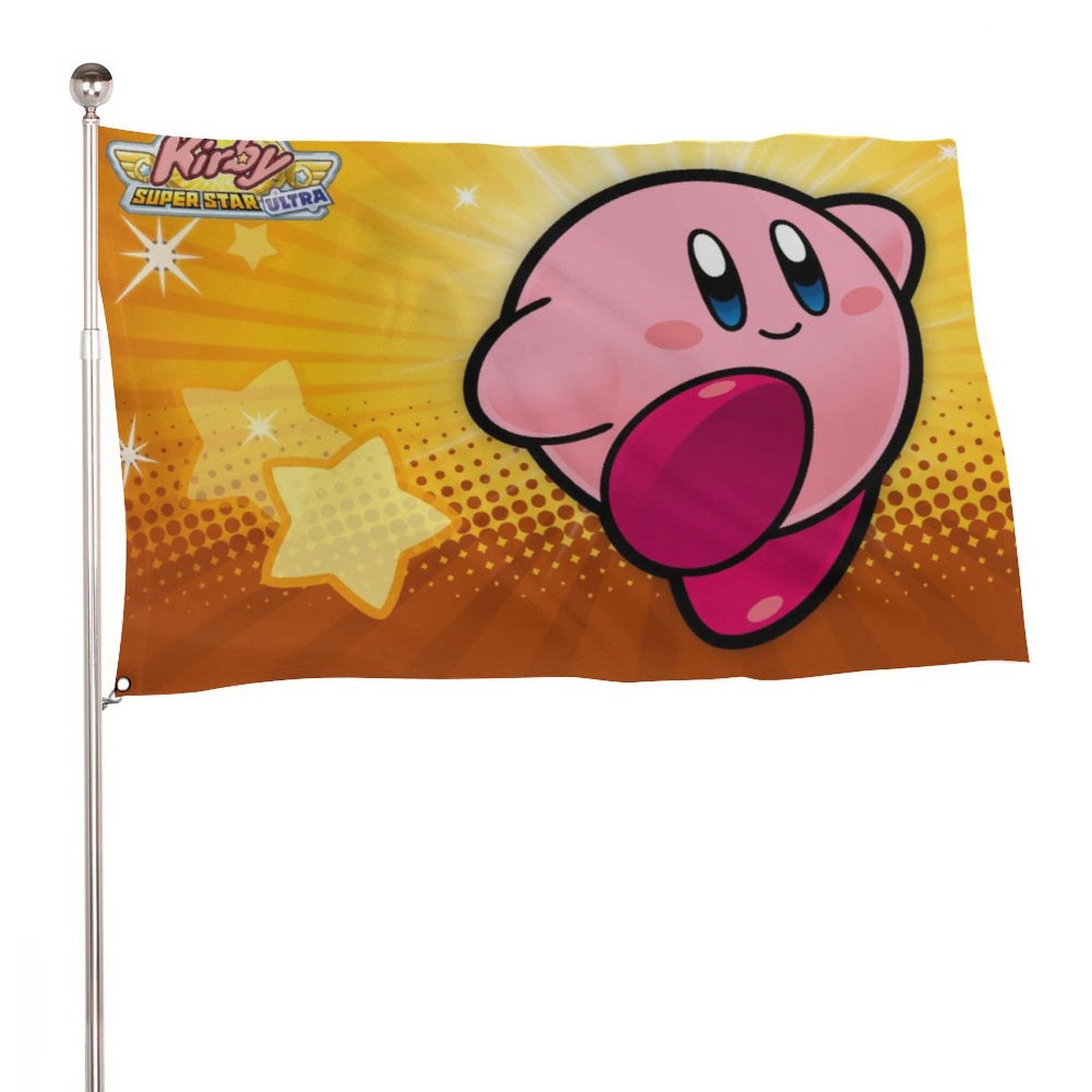 Kirby Garden Banner - Double-Sided House Outdoor Flag for Yard And Lawn ...