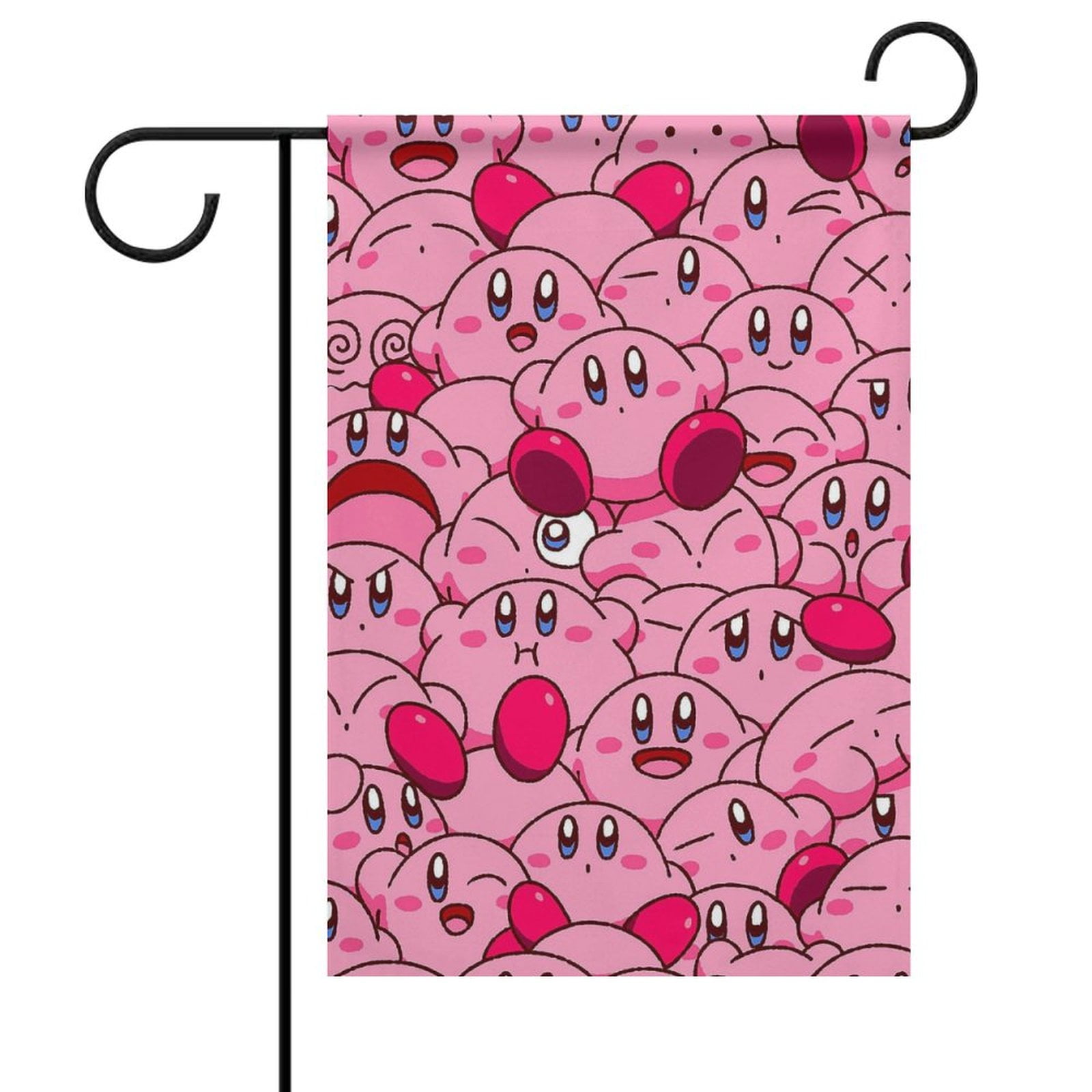 Kirby Garden Banner - Double-Sided House Outdoor Flag for Yard And Lawn ...