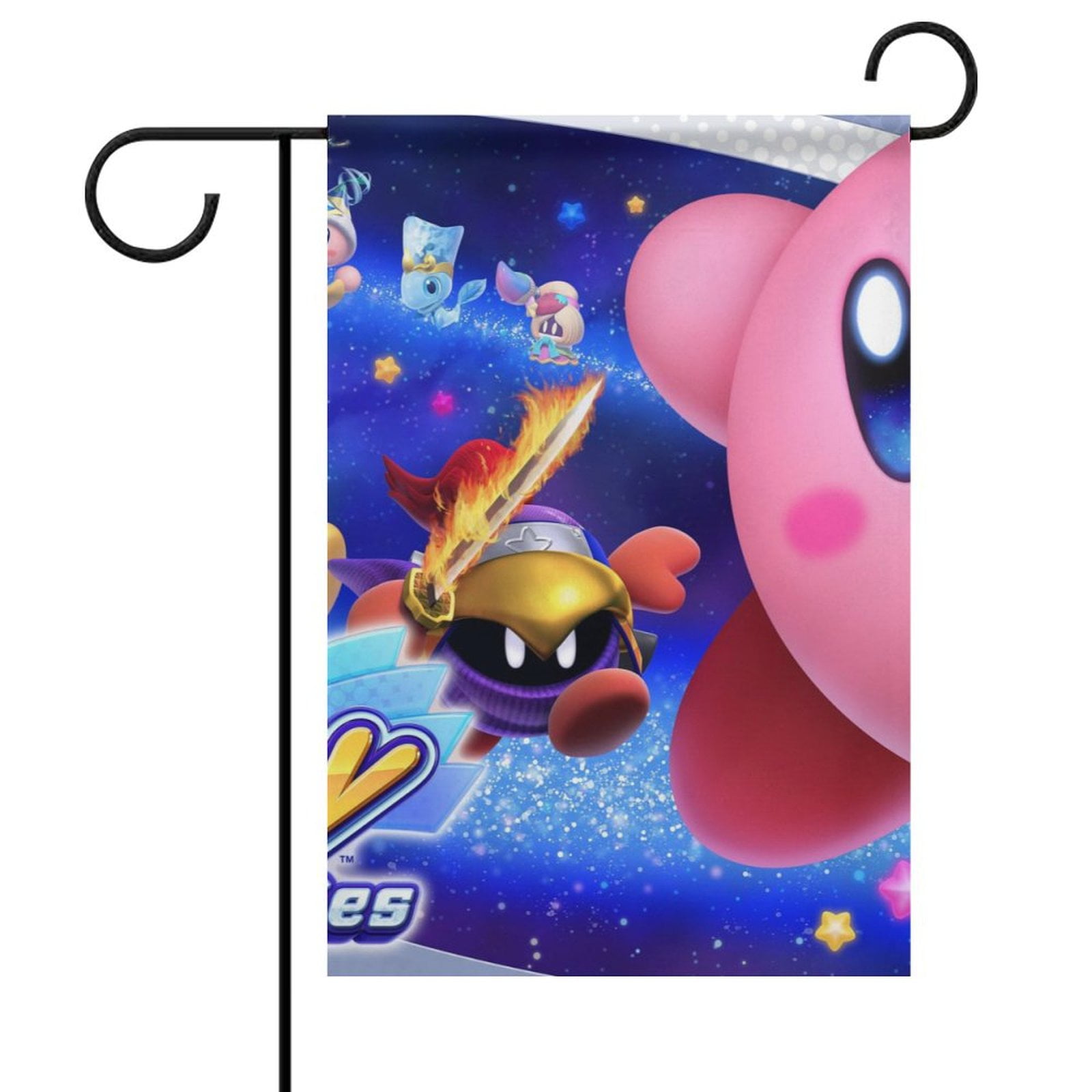 Kirby Garden Banner - Double-Sided House Outdoor Flag for Yard And Lawn ...